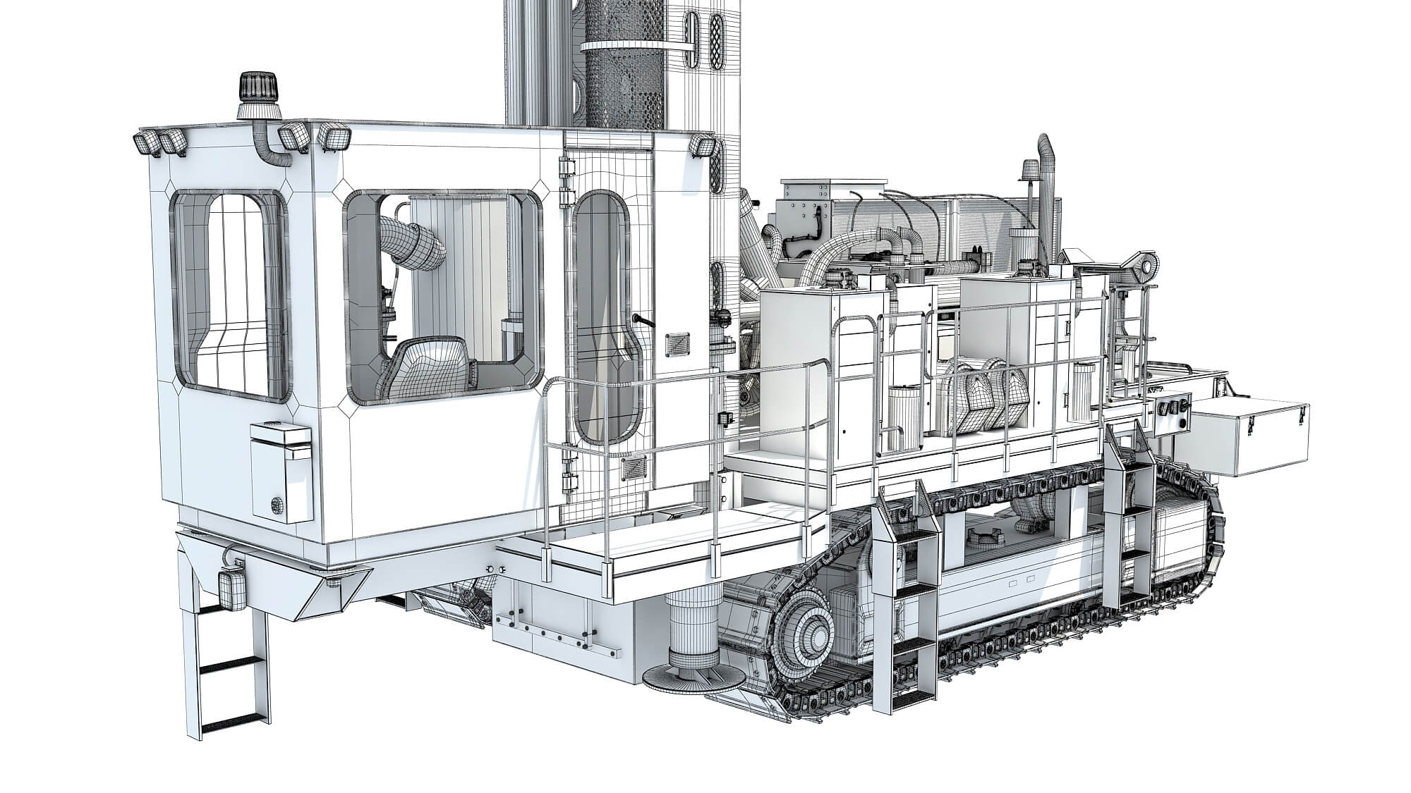 Drilling Rig - 3D Model by 3D Horse