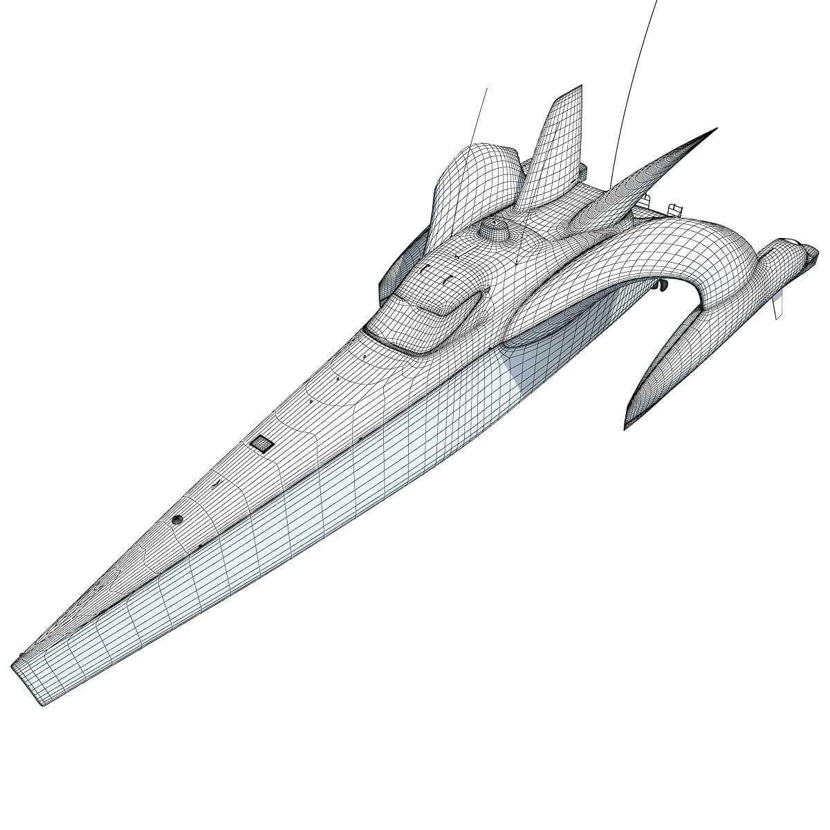 Earthrace Boat - 3D Model by 3D Horse