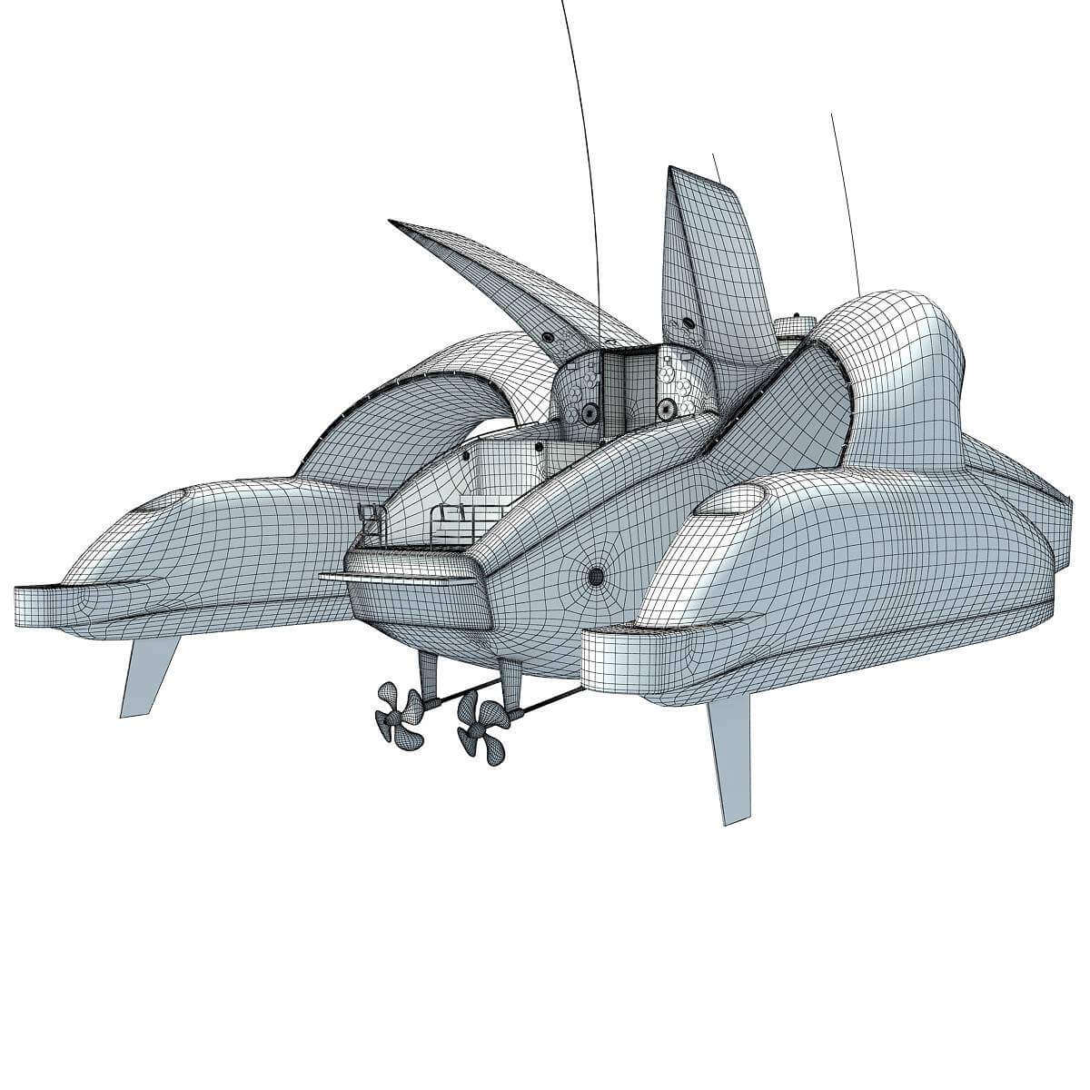 Earthrace Boat - 3D Model by 3D Horse