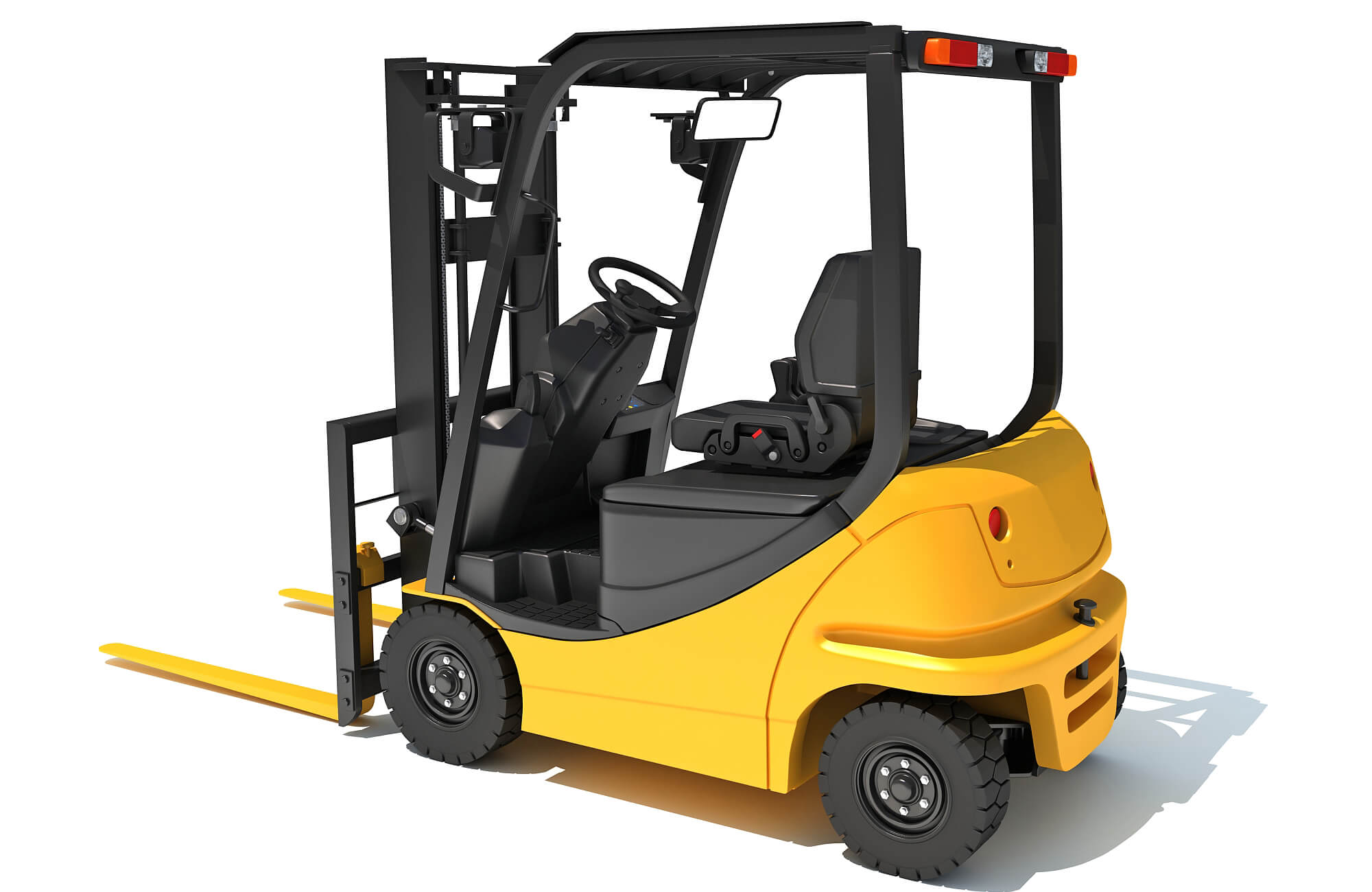 Electric Forklift - 3D Model by 3D Horse