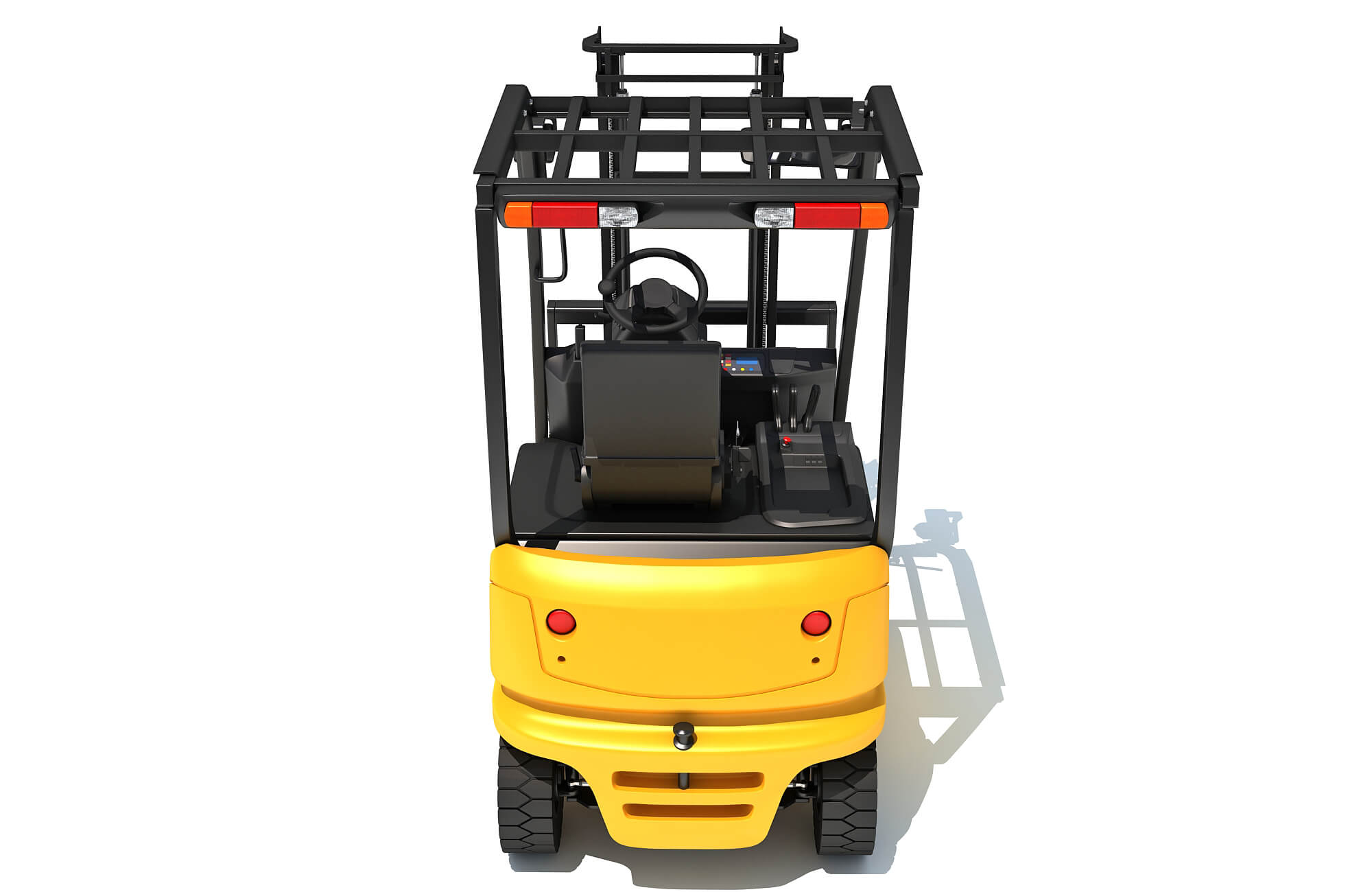 Electric Forklift - 3D Model by 3D Horse