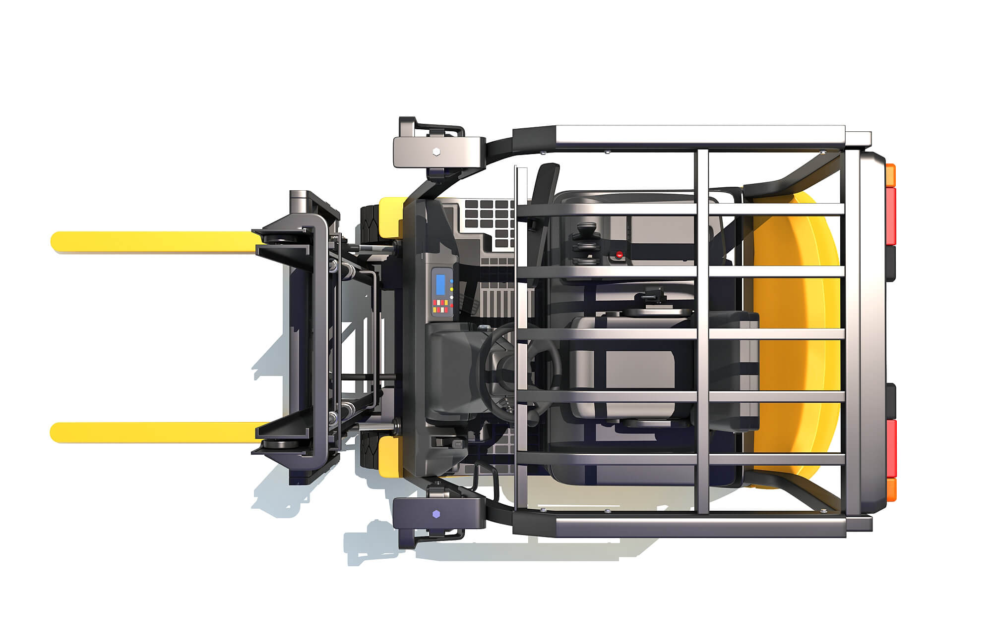 Electric Forklift - 3D Model by 3D Horse