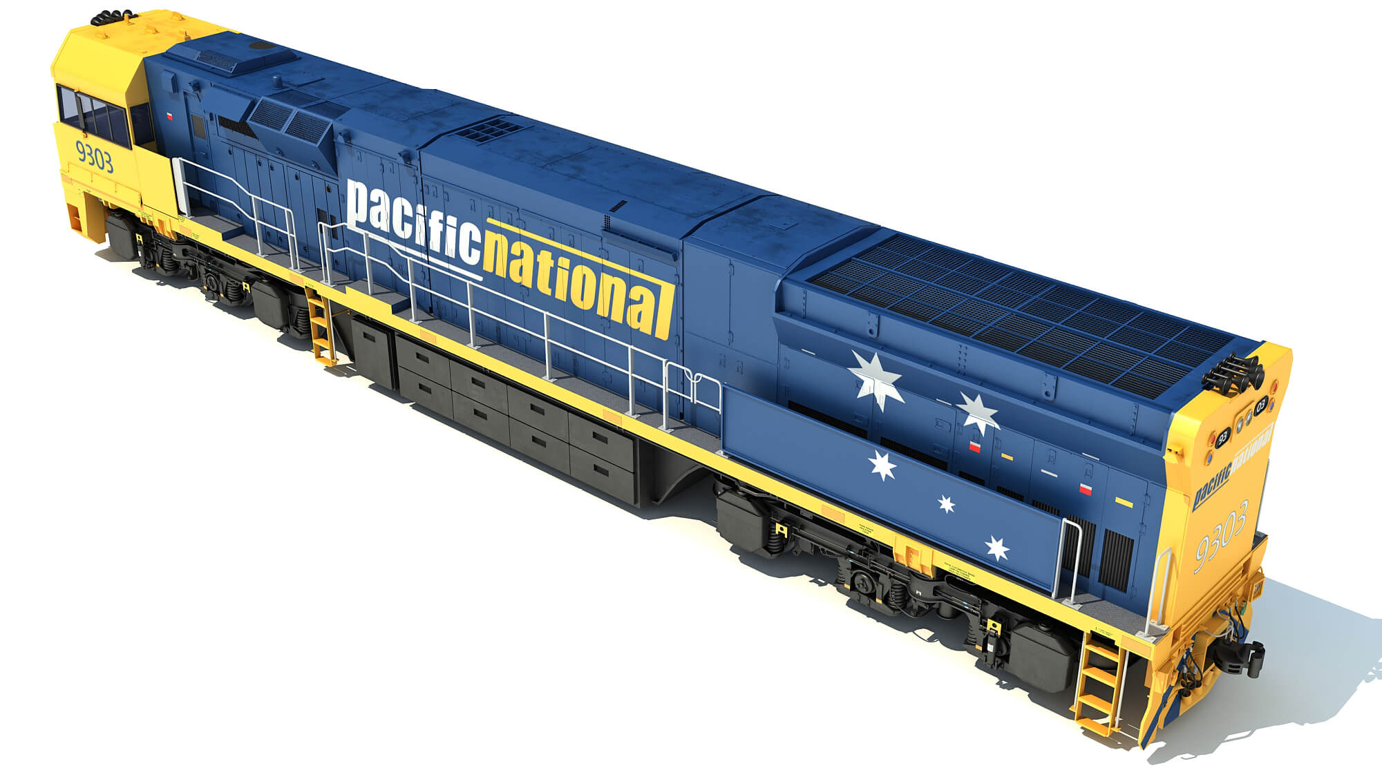Electric Locomotive C44aci - 3D Model by 3D Horse