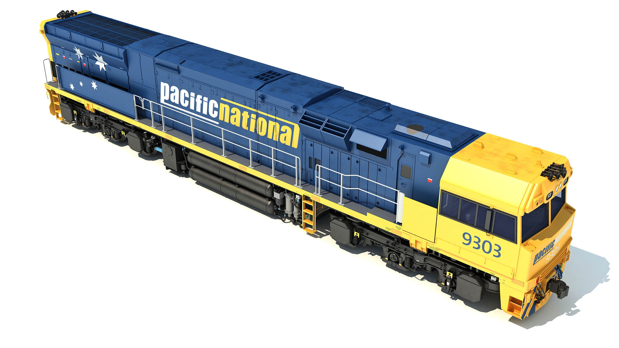 Electric Locomotive C44aci - 3D Model by 3D Horse