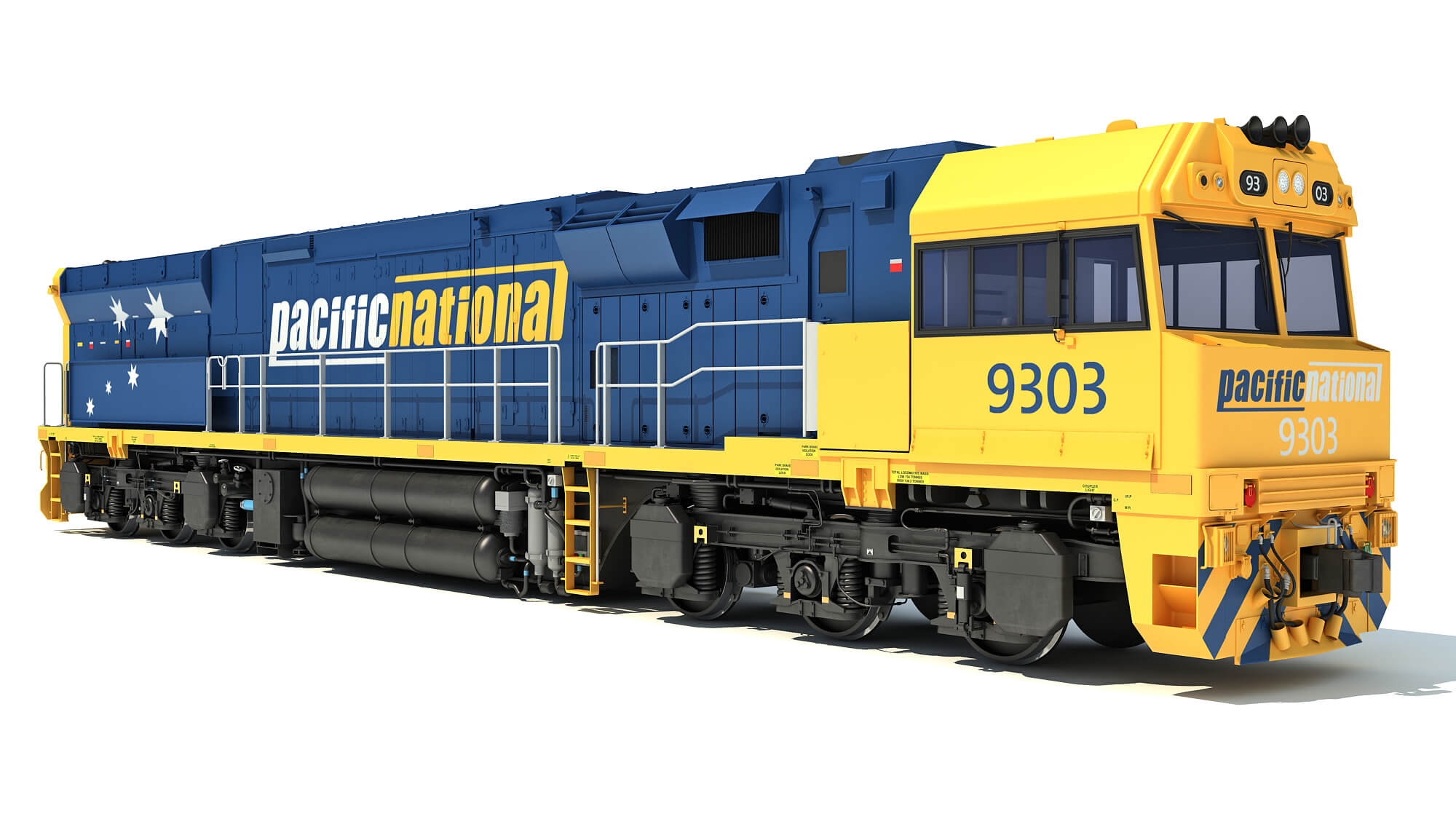 Electric Locomotive C44aci - 3D Model by 3D Horse