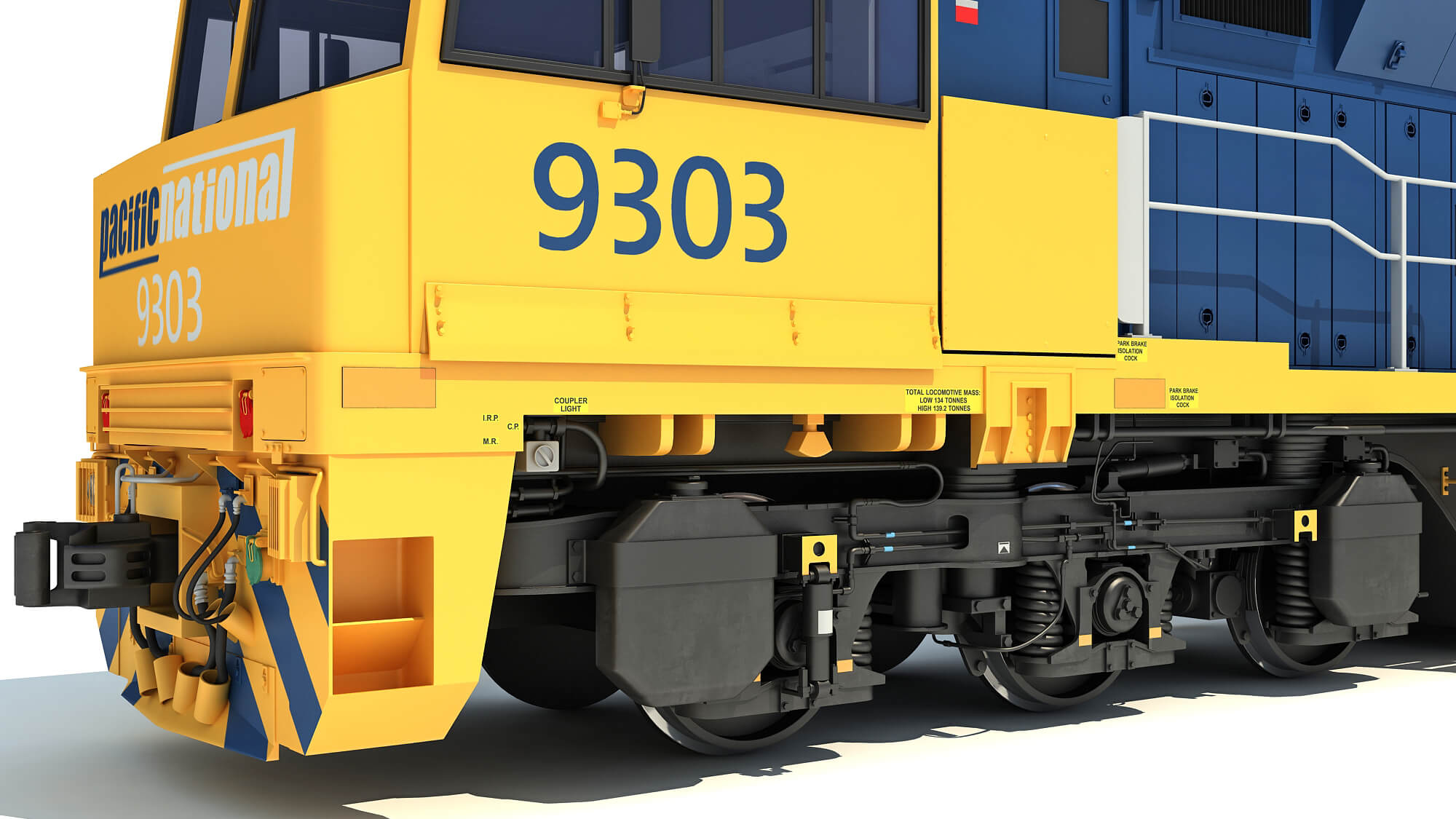 Electric Locomotive C44aci - 3D Model by 3D Horse