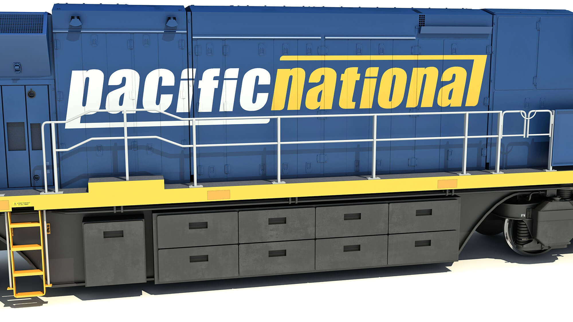 Electric Locomotive C44aci - 3D Model by 3D Horse