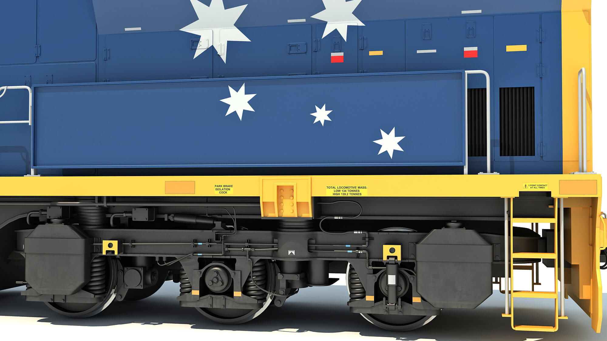 Electric Locomotive C44aci - 3D Model by 3D Horse