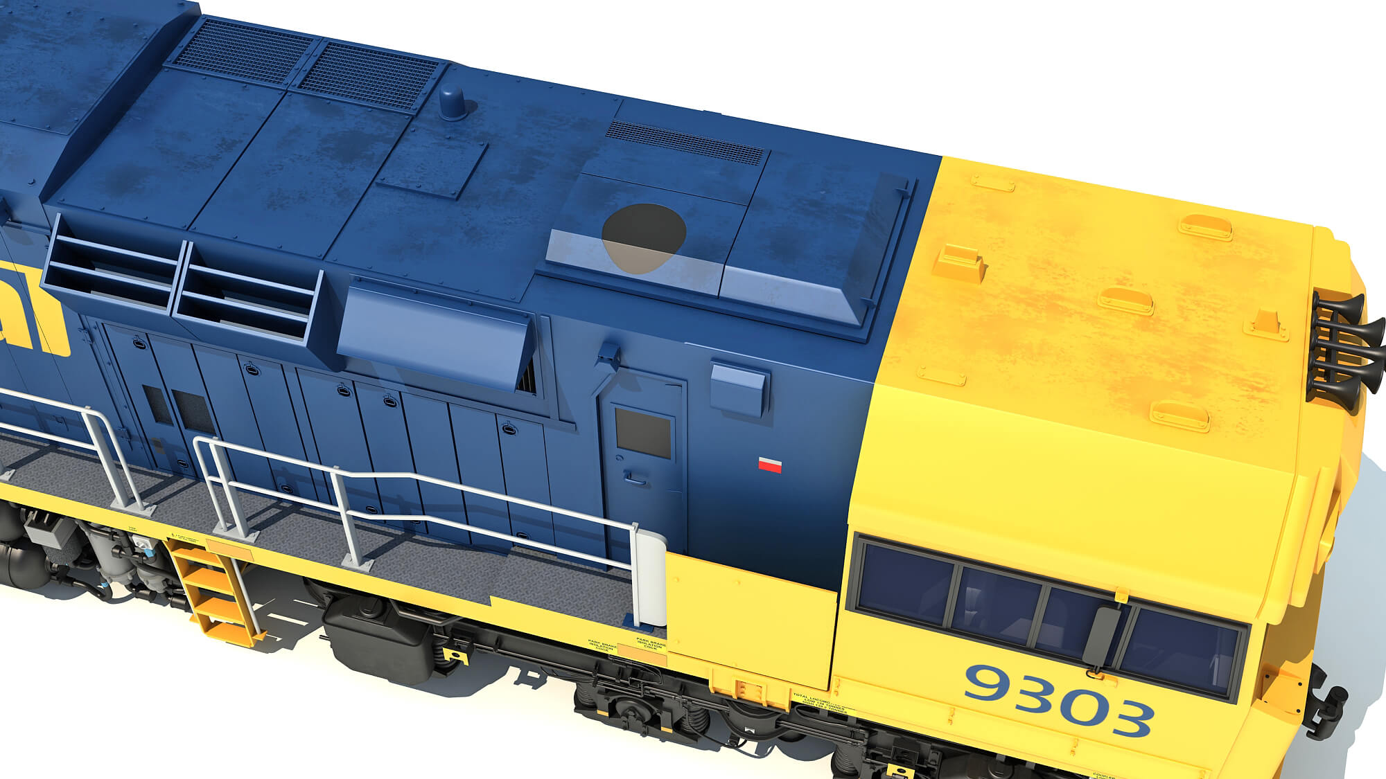 Electric Locomotive C44aci - 3D Model by 3D Horse