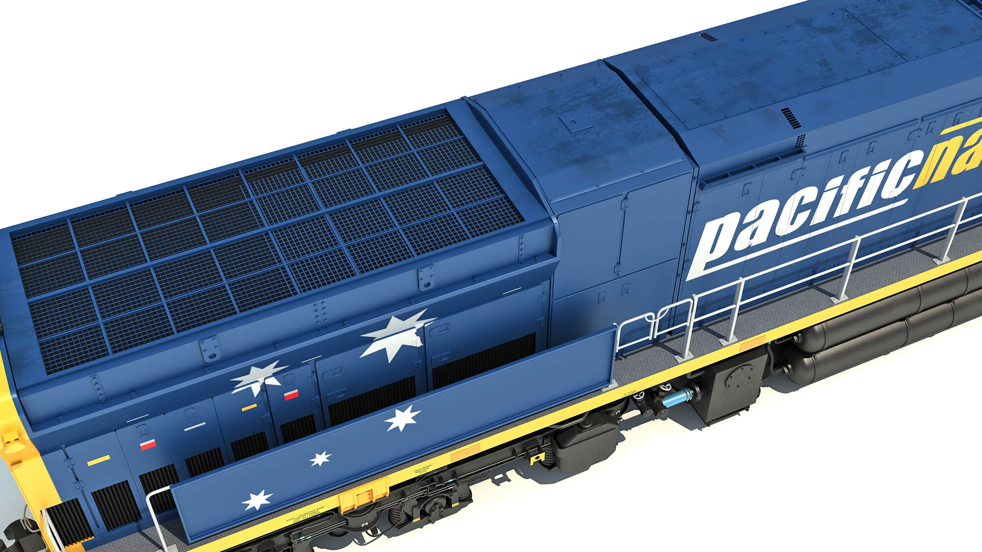 Electric Locomotive C44aci - 3D Model by 3D Horse
