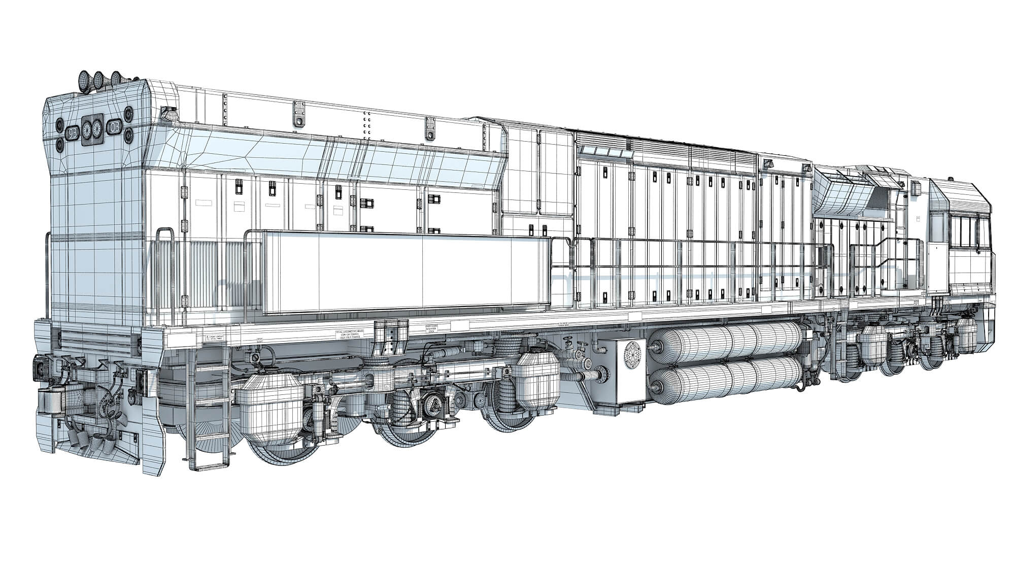 Electric Locomotive C44aci - 3D Model by 3D Horse