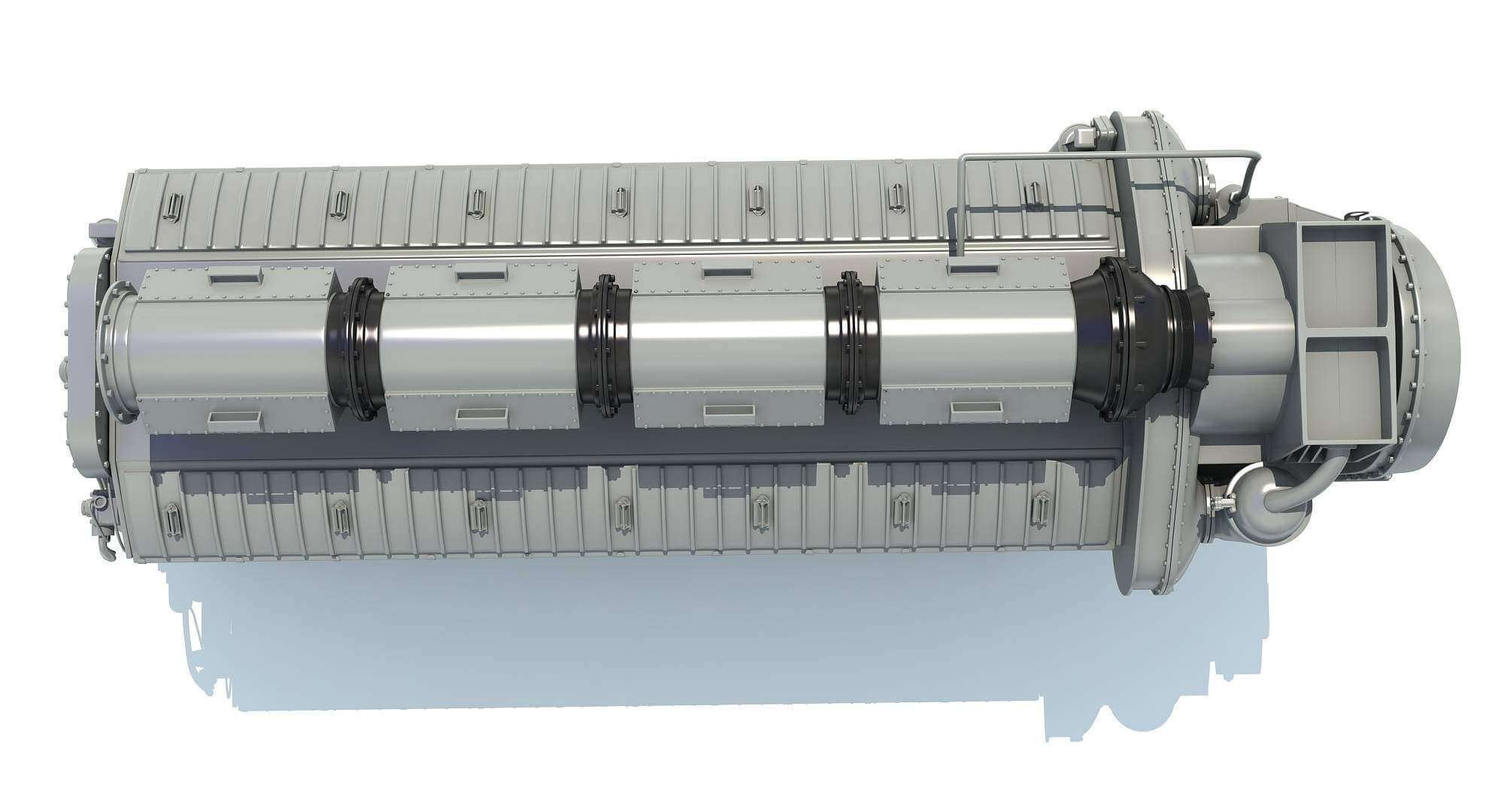 EMD Electro-Motive Diesel Engine Locomotive 3D Model by 3D Horse