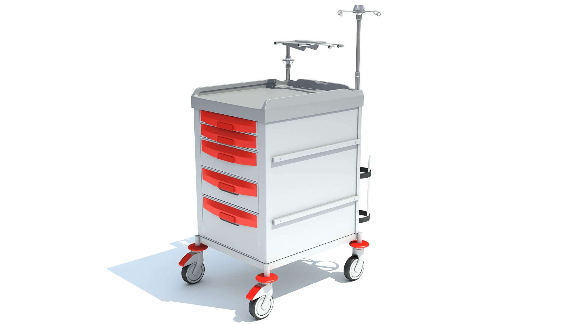 Emergency Trolley - 3D Model by 3D Horse
