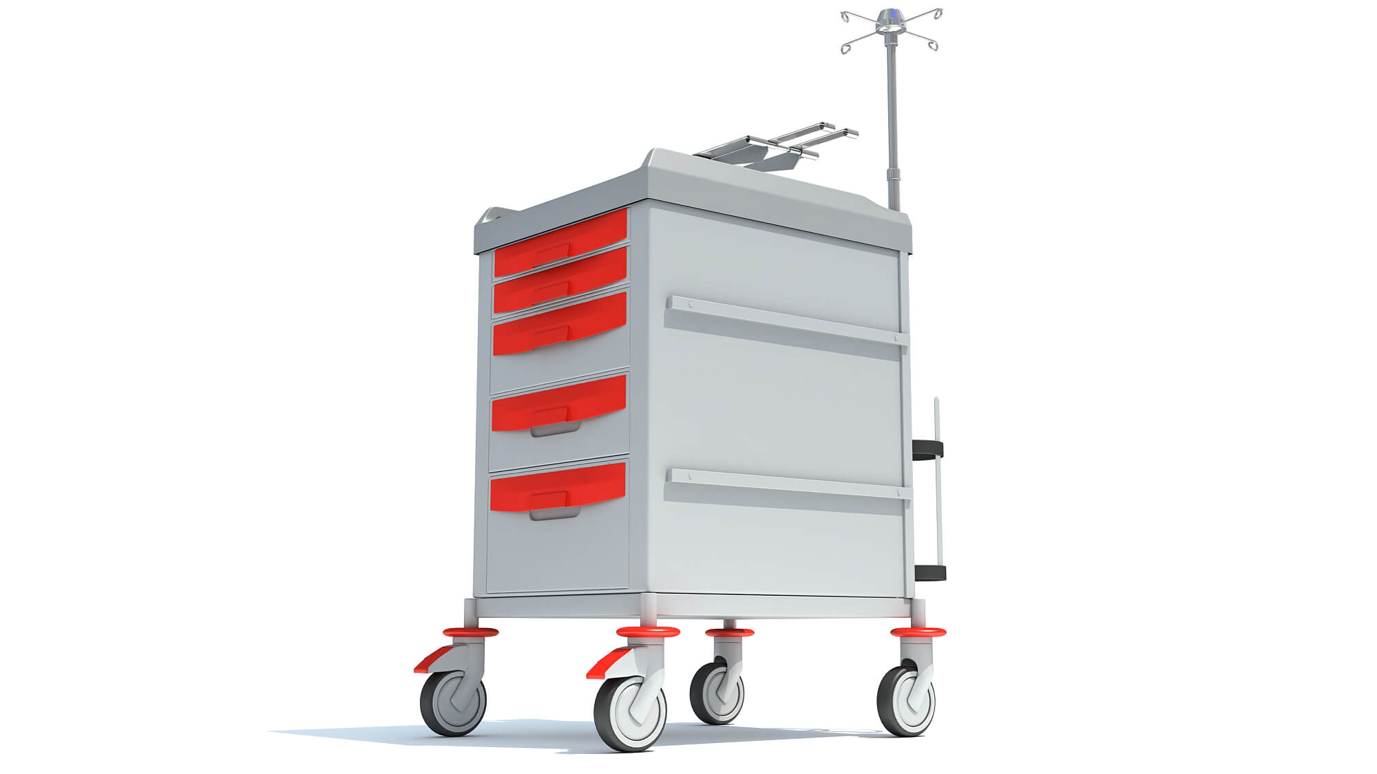 Emergency Trolley - 3D Model by 3D Horse