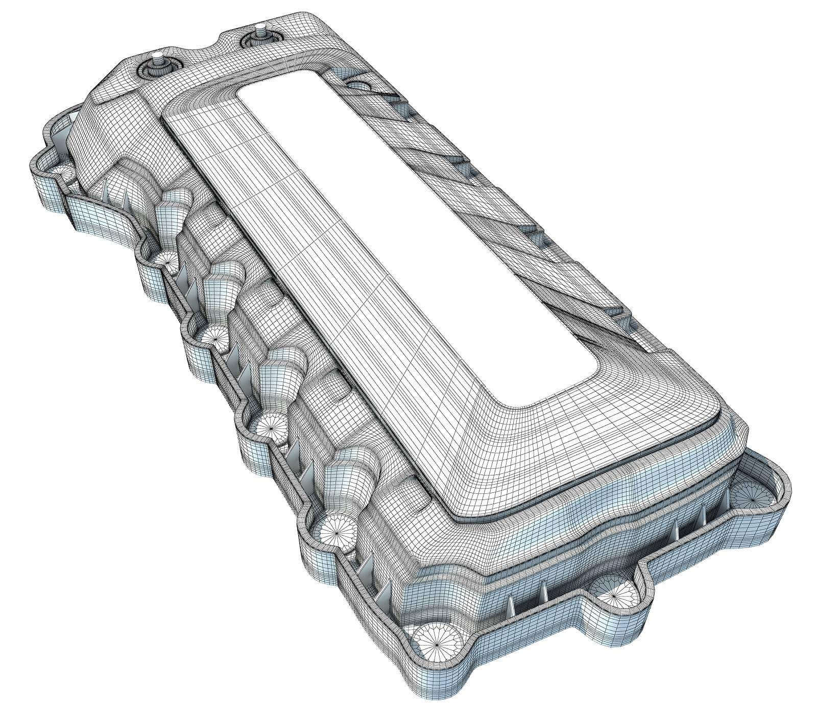 Engine Cover - 3D Model by 3D Horse