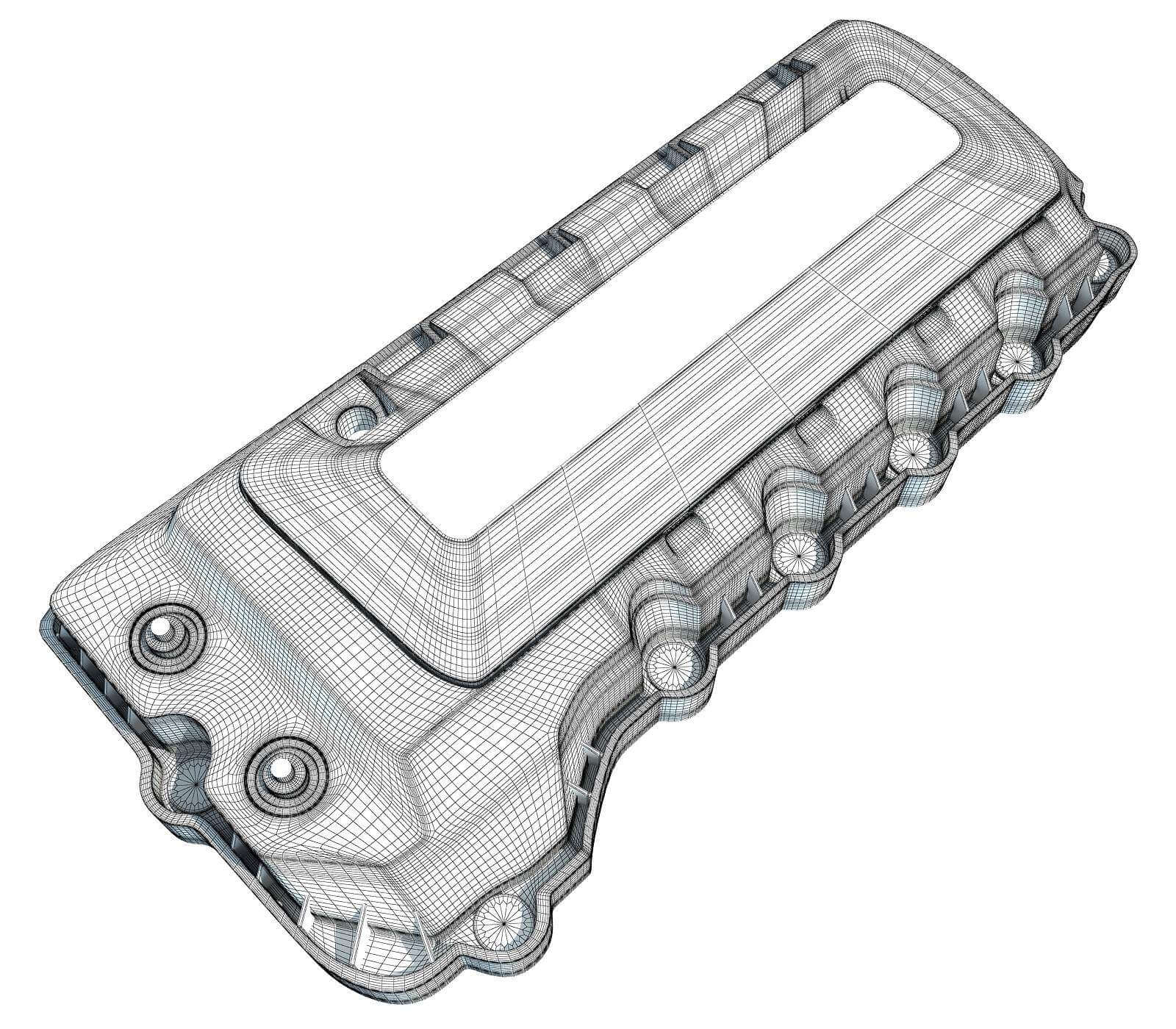 Engine Cover - 3D Model by 3D Horse