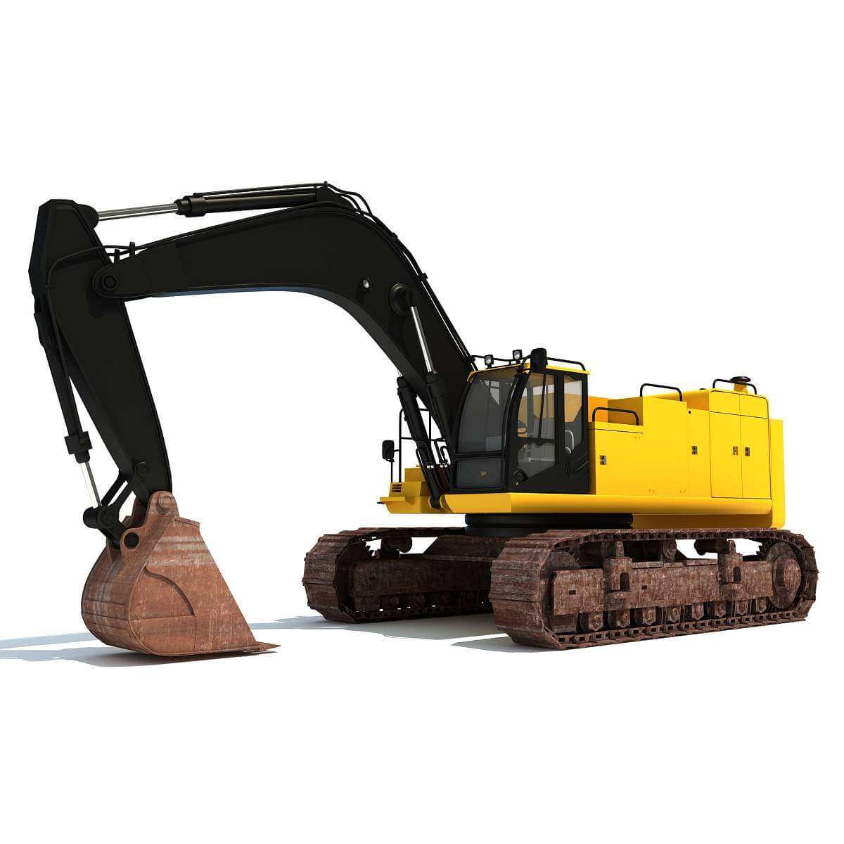 Excavator - 3D Model by 3D Horse