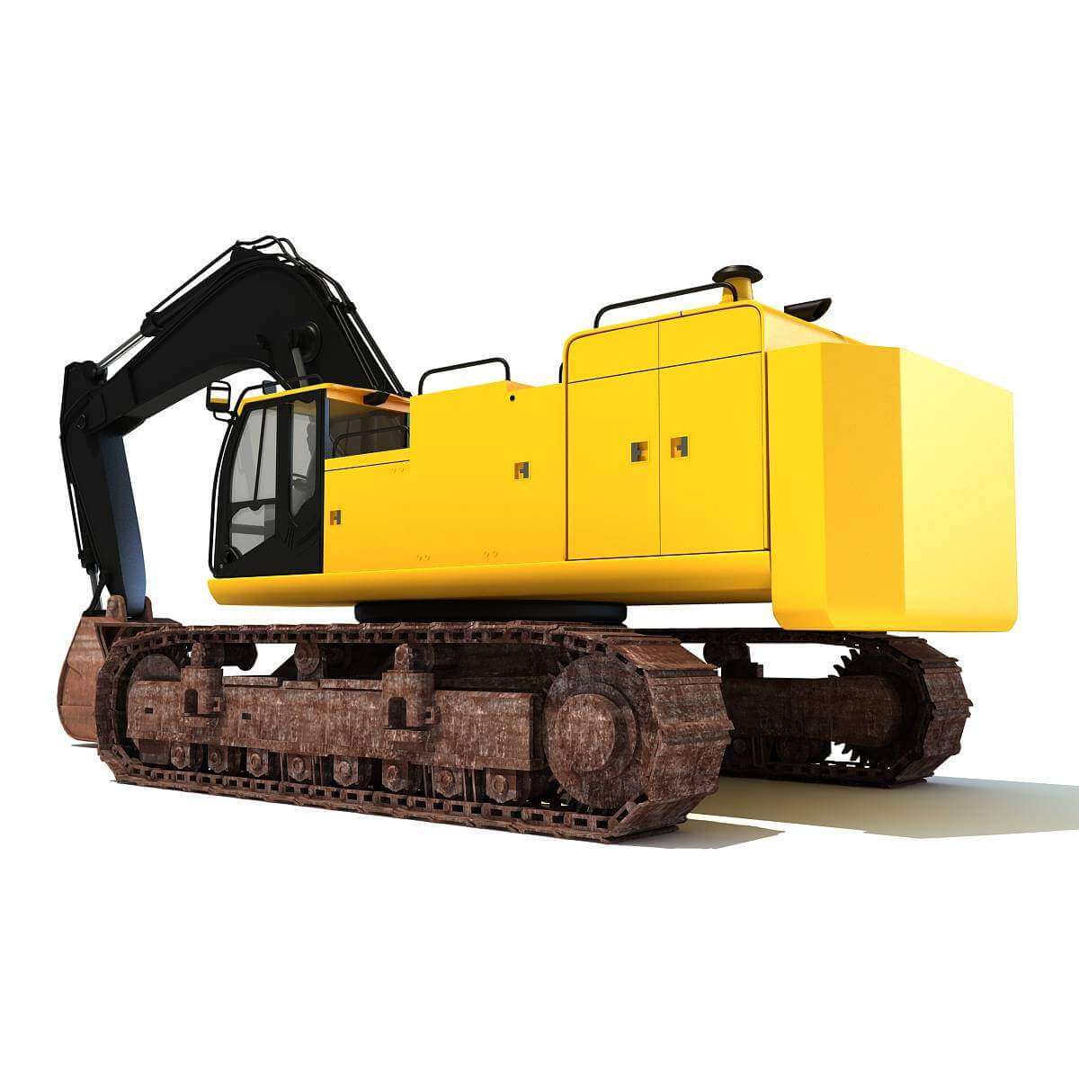 Excavator - 3D Model by 3D Horse