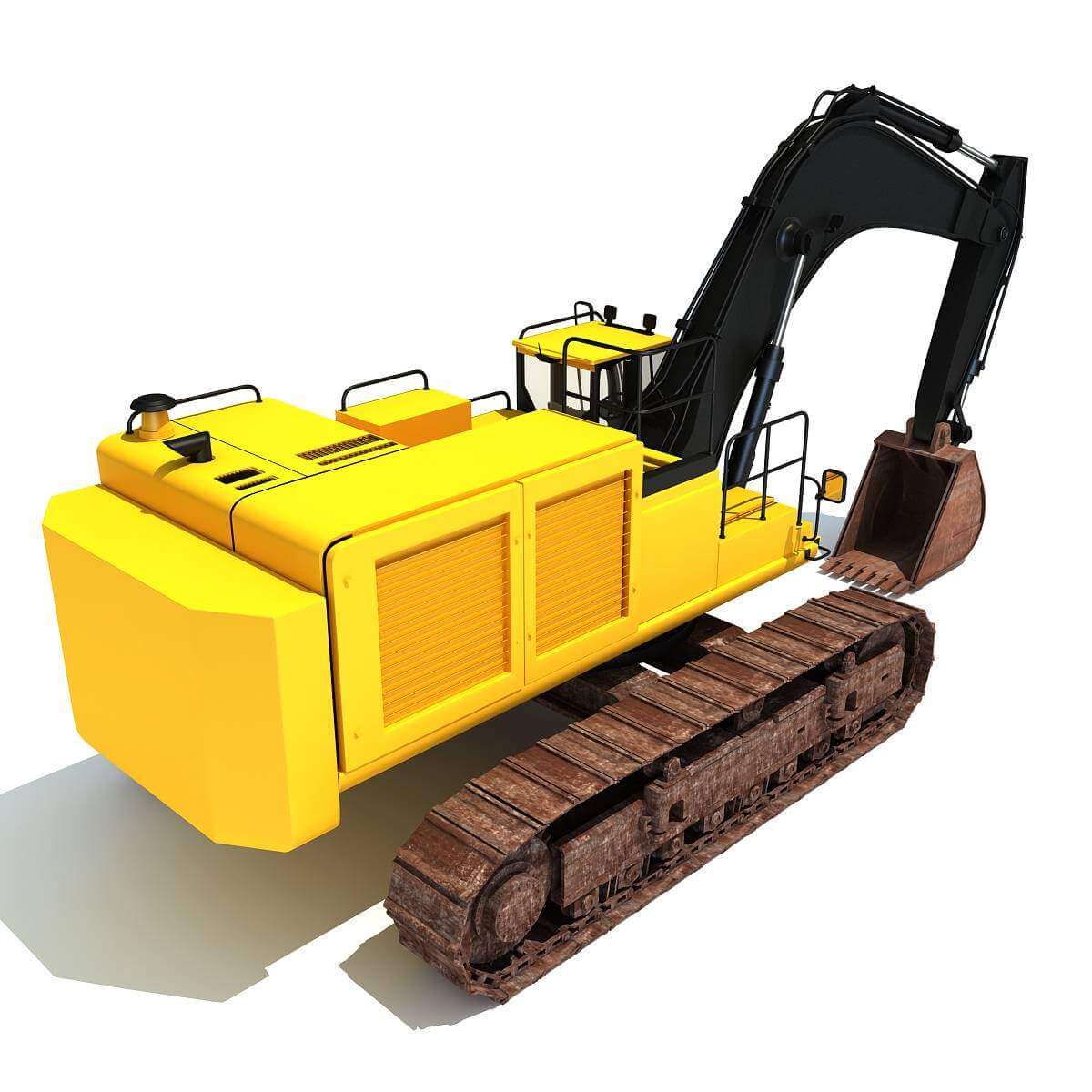 Excavator - 3D Model by 3D Horse