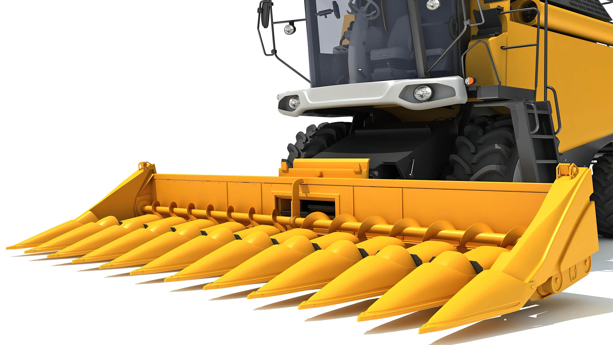 Farm Combine 22 - 3D Model by 3D Horse