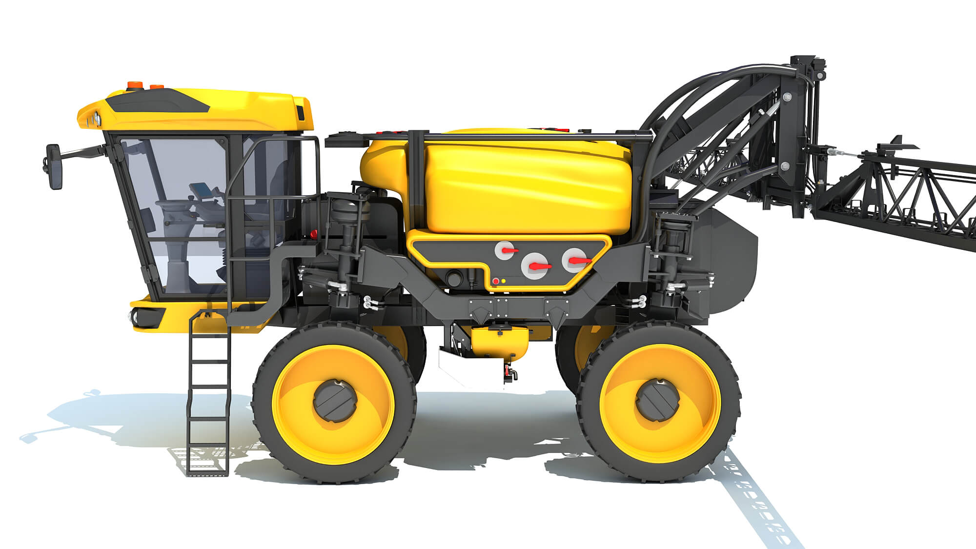 Farm Sprayer - 3D Model by 3D Horse