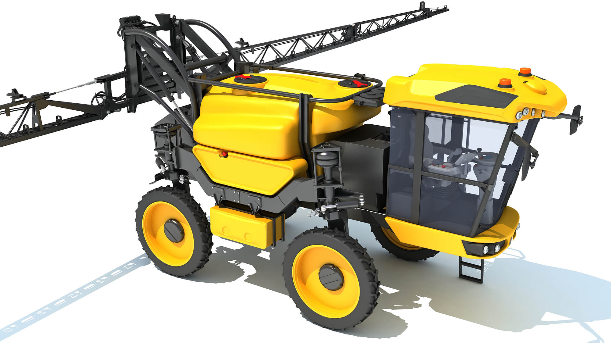 Farm Sprayer - 3D Model by 3D Horse