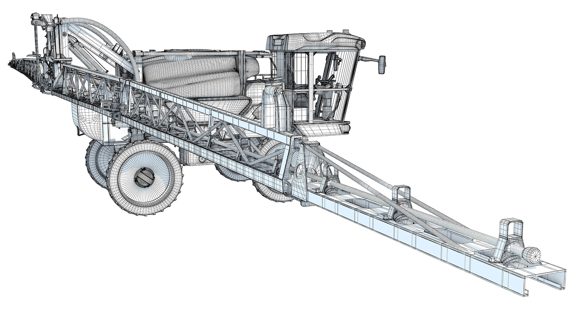 Farm Sprayer - 3D Model by 3D Horse