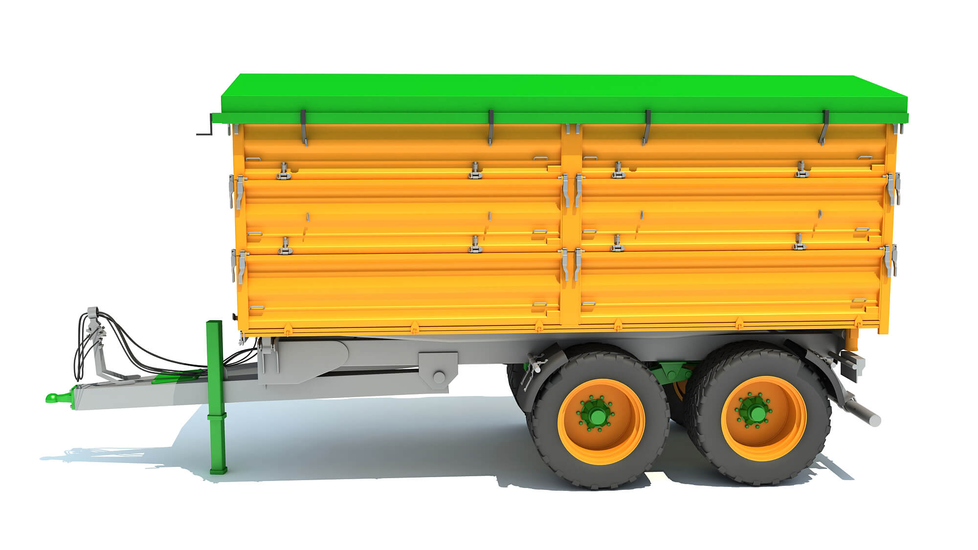 Farm Tipping Trailer - 3D Model by 3D Horse