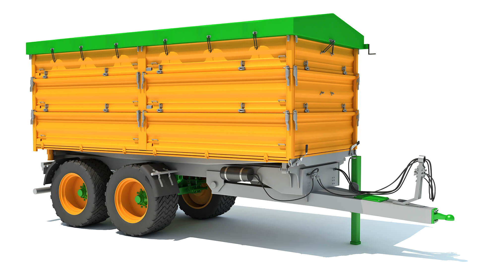 Farm Tipping Trailer - 3D Model by 3D Horse