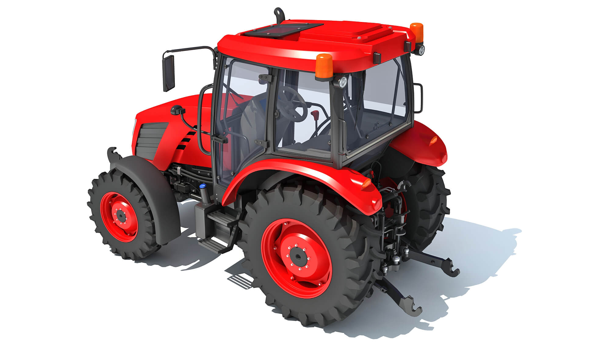 Farm Tractor - 3D Model by 3D Horse