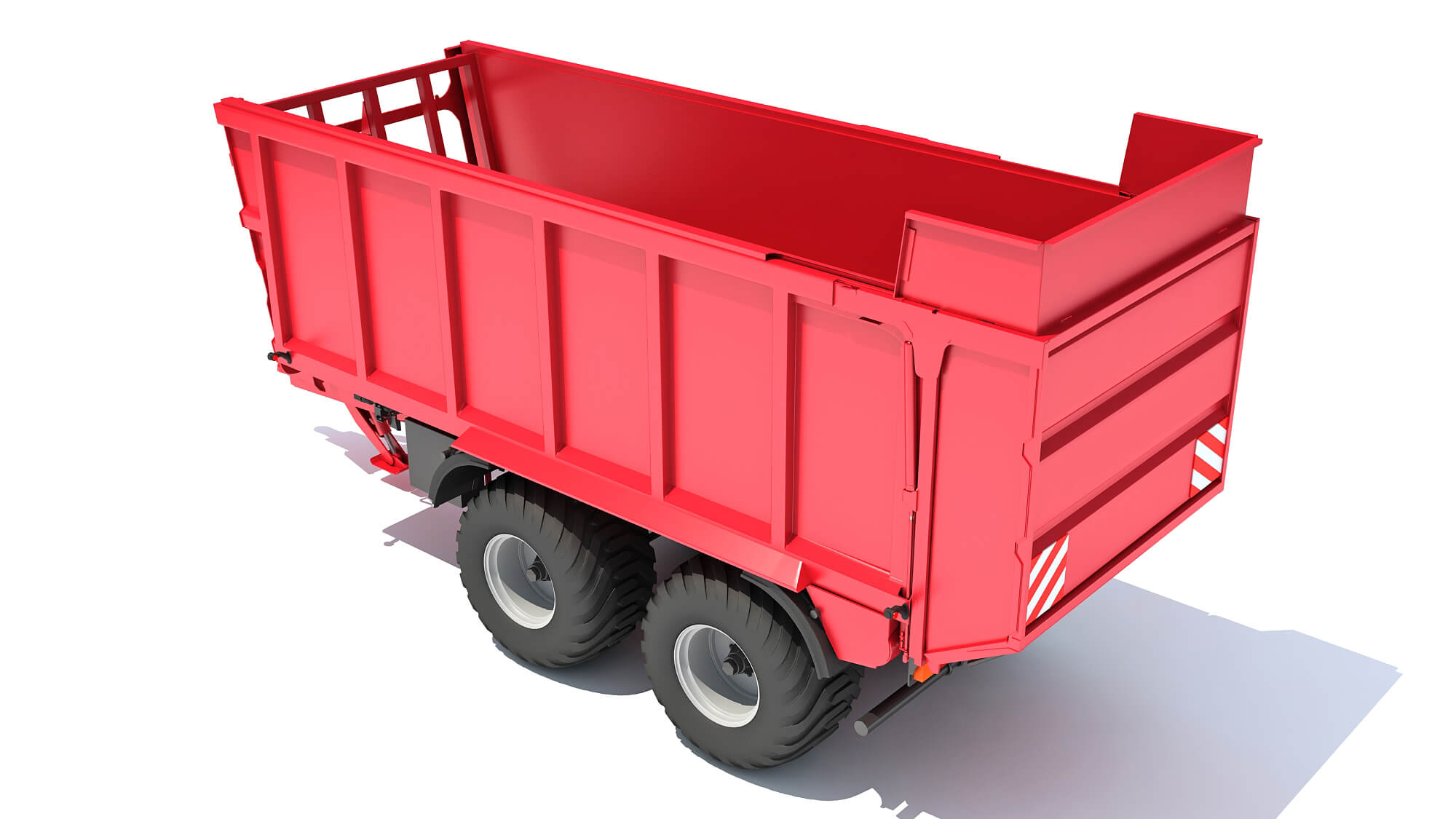 Farm Tractor Trailer - 3D Model by 3D Horse