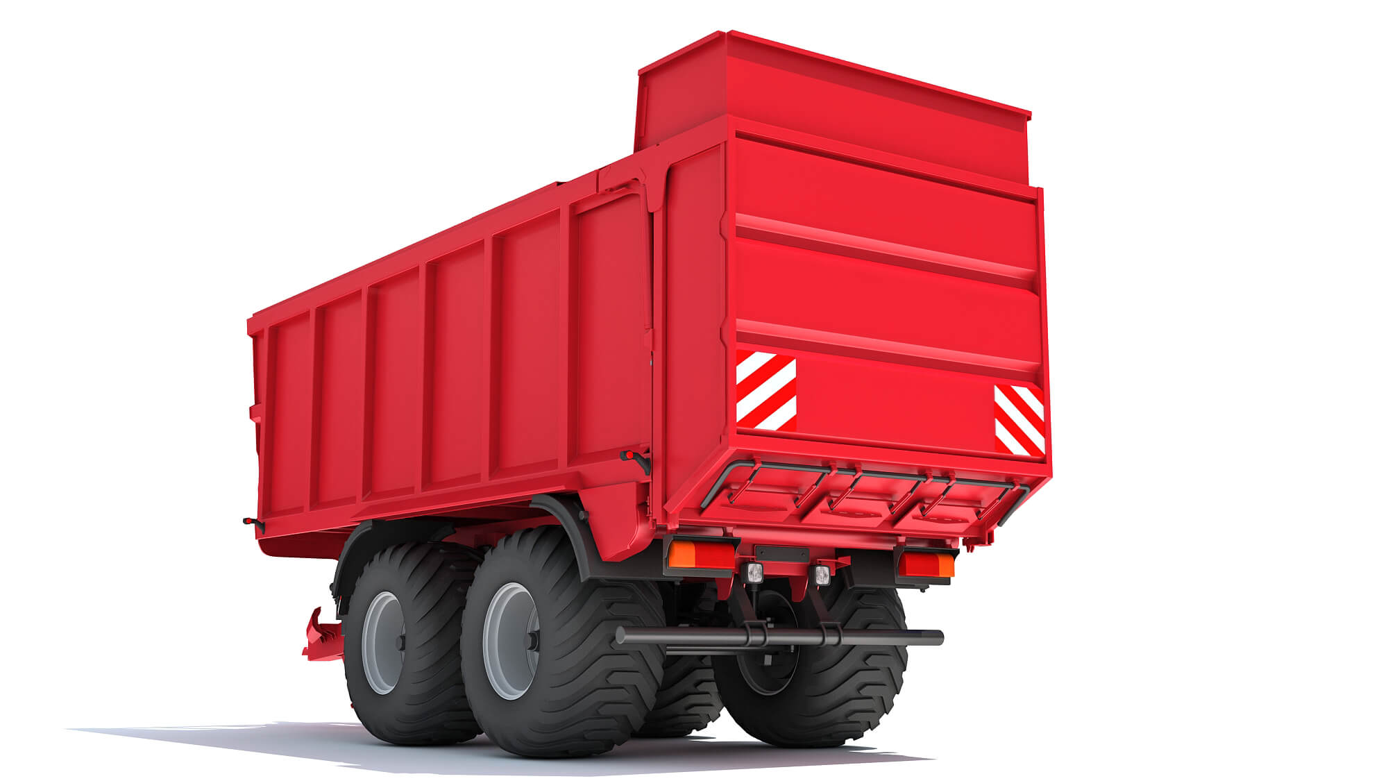 Farm Tractor Trailer - 3D Model by 3D Horse