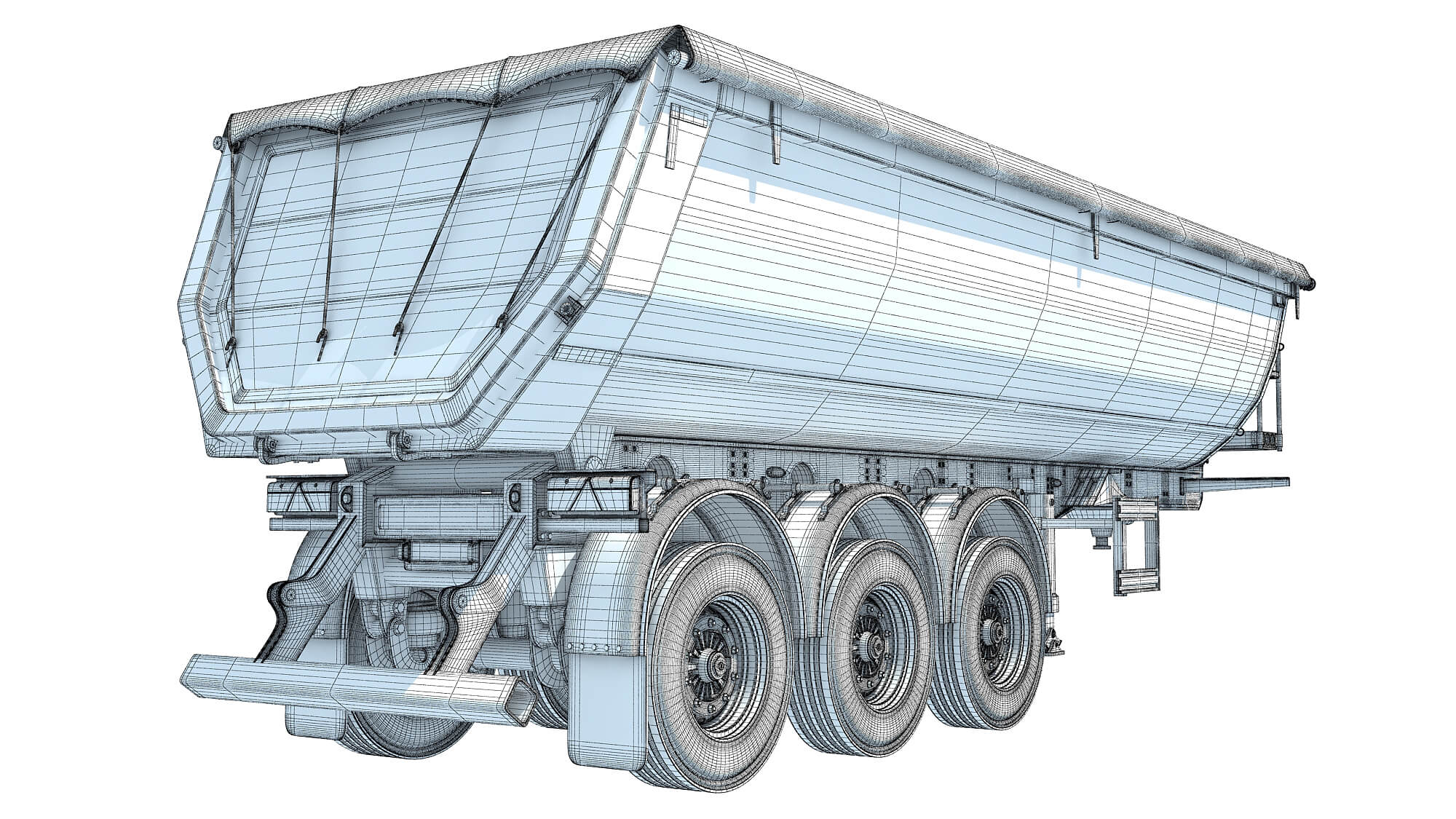 Farm Trailer - 3D Model by 3D Horse