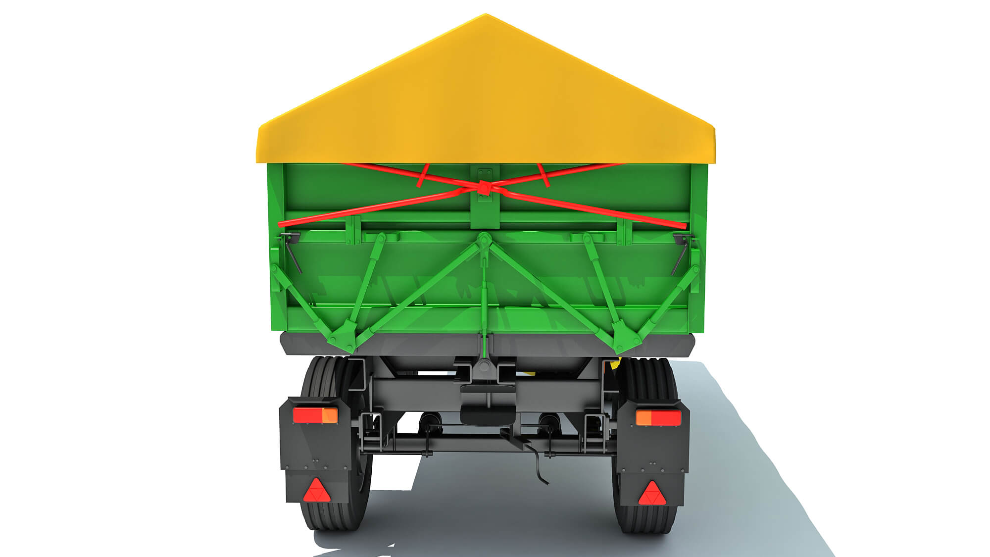Farm Trailer - 3D Model by 3D Horse
