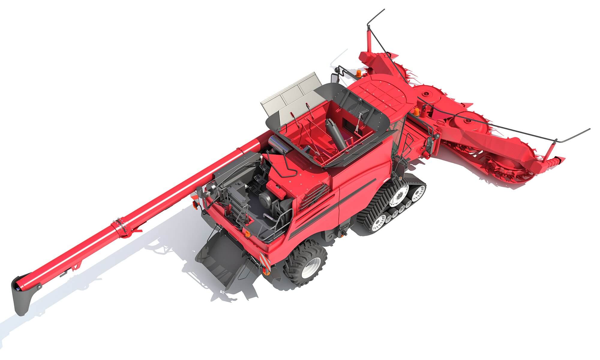 Forage Harvester 2020 - 3D Model by 3D Horse