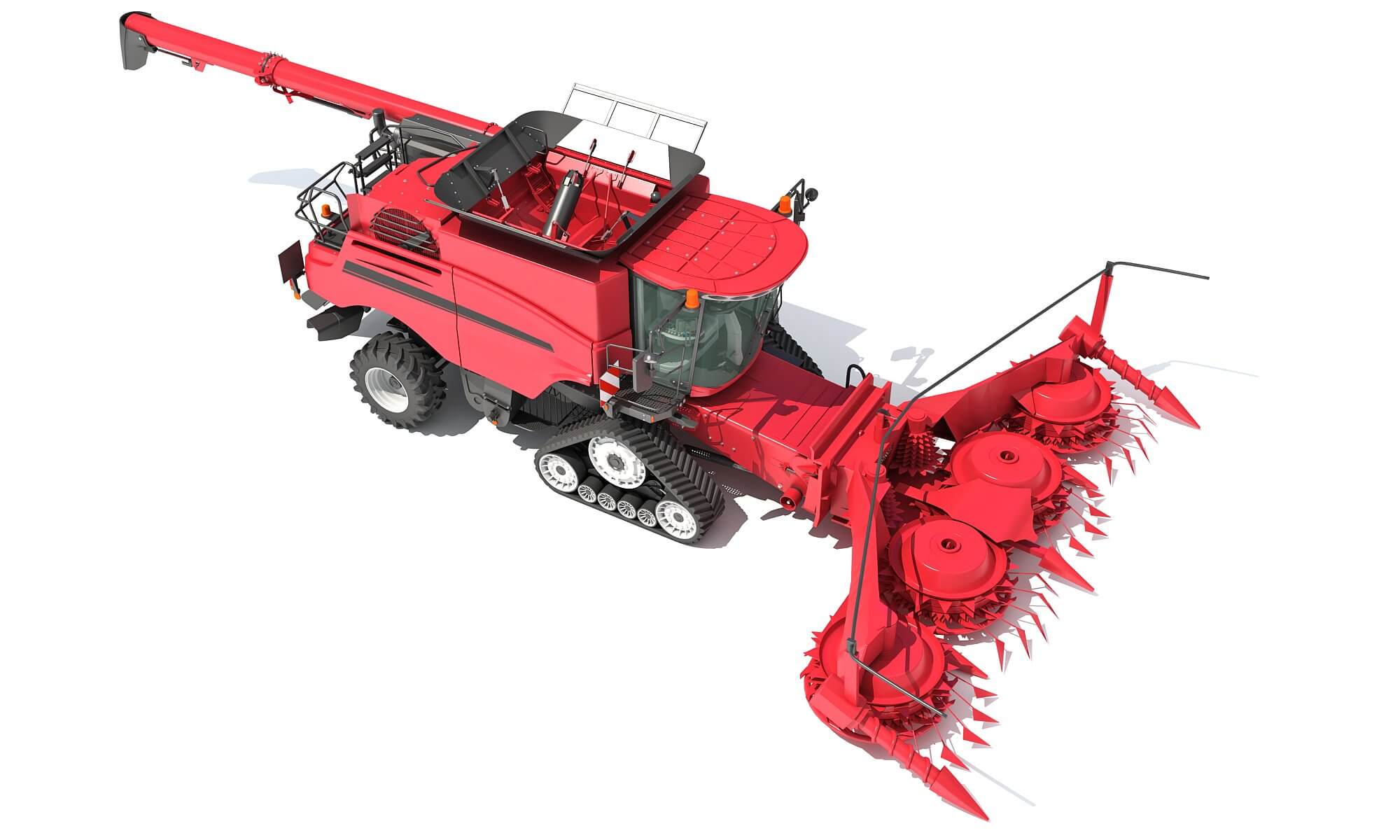 Forage Harvester 2020 - 3D Model by 3D Horse