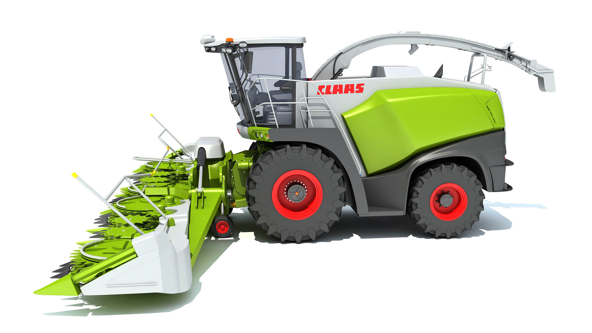 Forage Harvester Claas Jaguar - 3D Model by 3D Horse