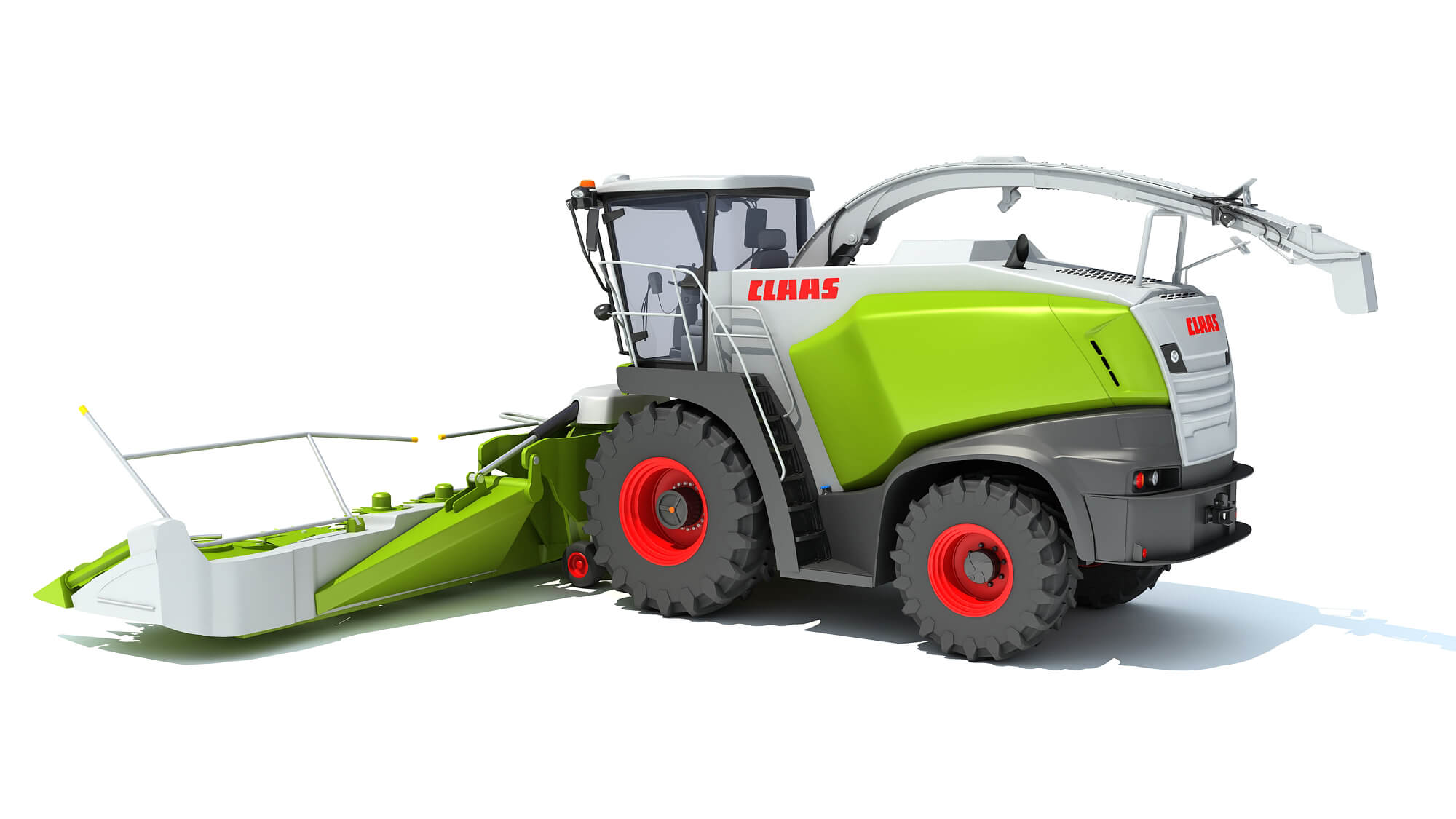 Forage Harvester Claas Jaguar - 3D Model by 3D Horse