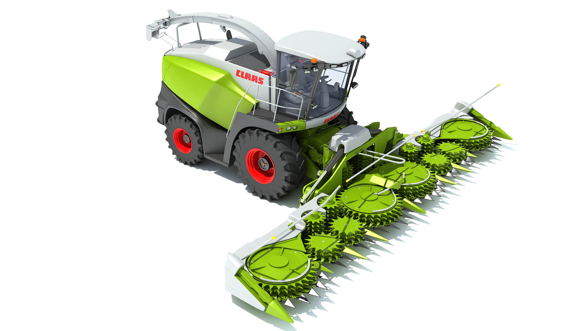 Forage Harvester Claas Jaguar - 3D Model by 3D Horse
