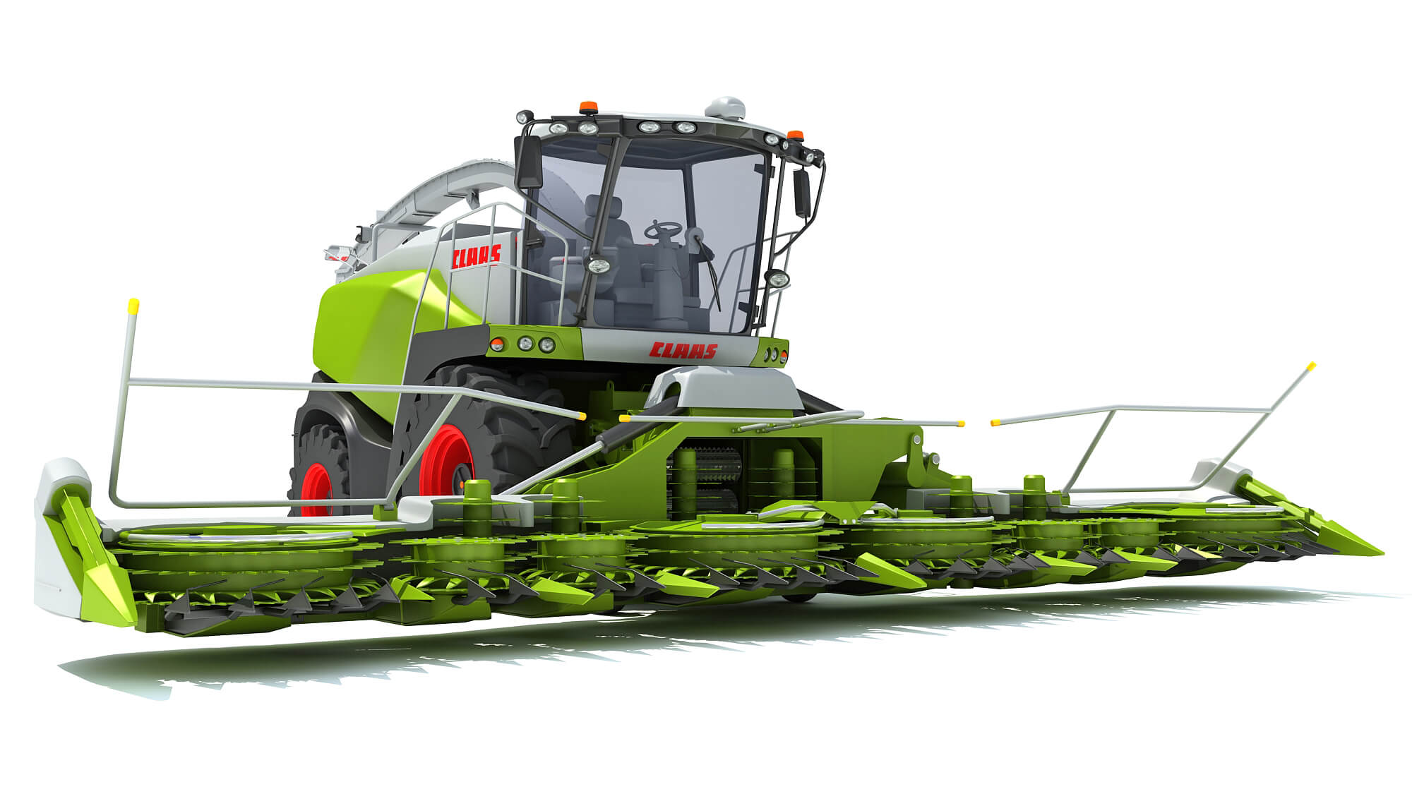 Forage Harvester Claas Jaguar - 3D Model by 3D Horse