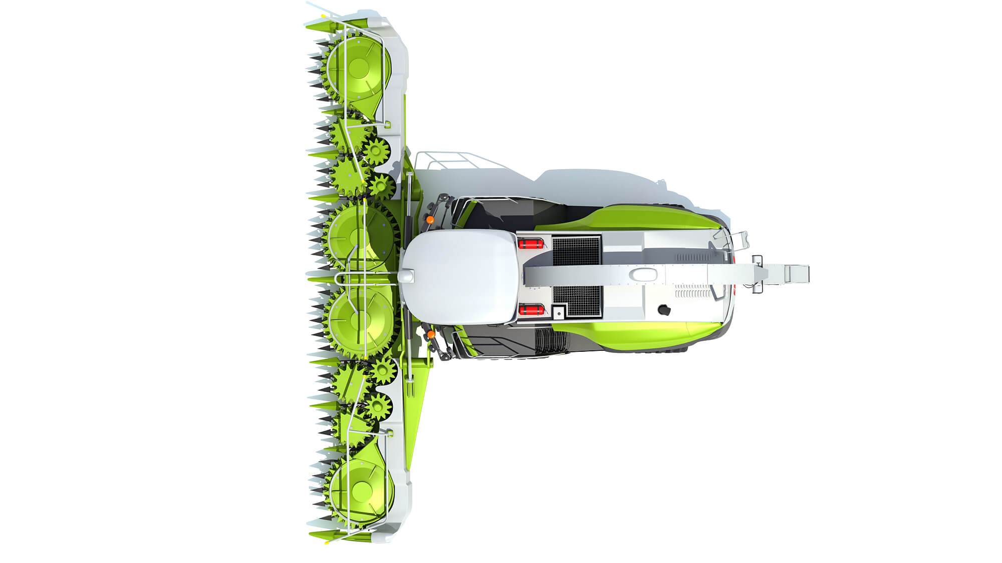 Forage Harvester Claas Jaguar - 3D Model by 3D Horse