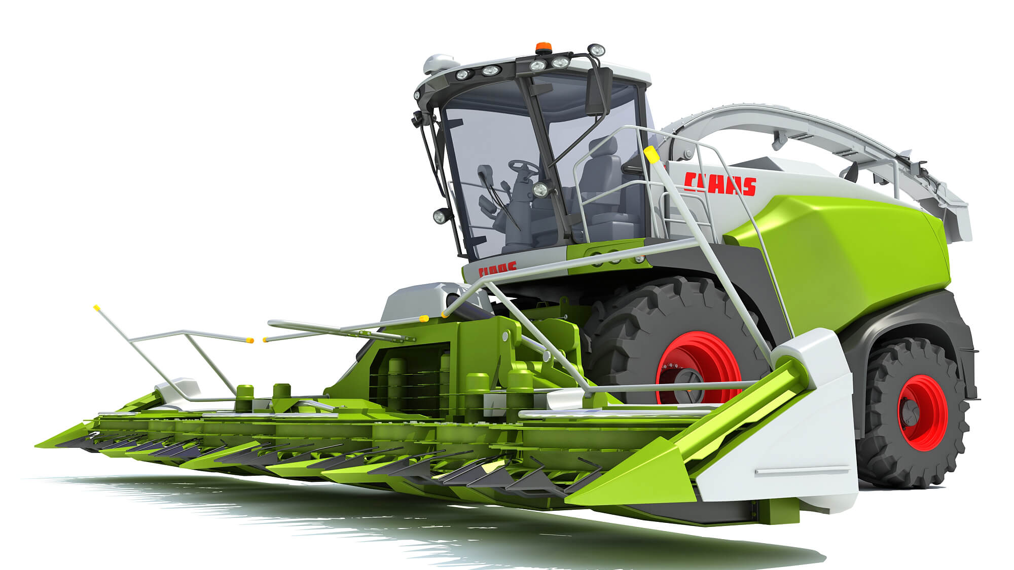 Forage Harvester Claas Jaguar - 3D Model by 3D Horse