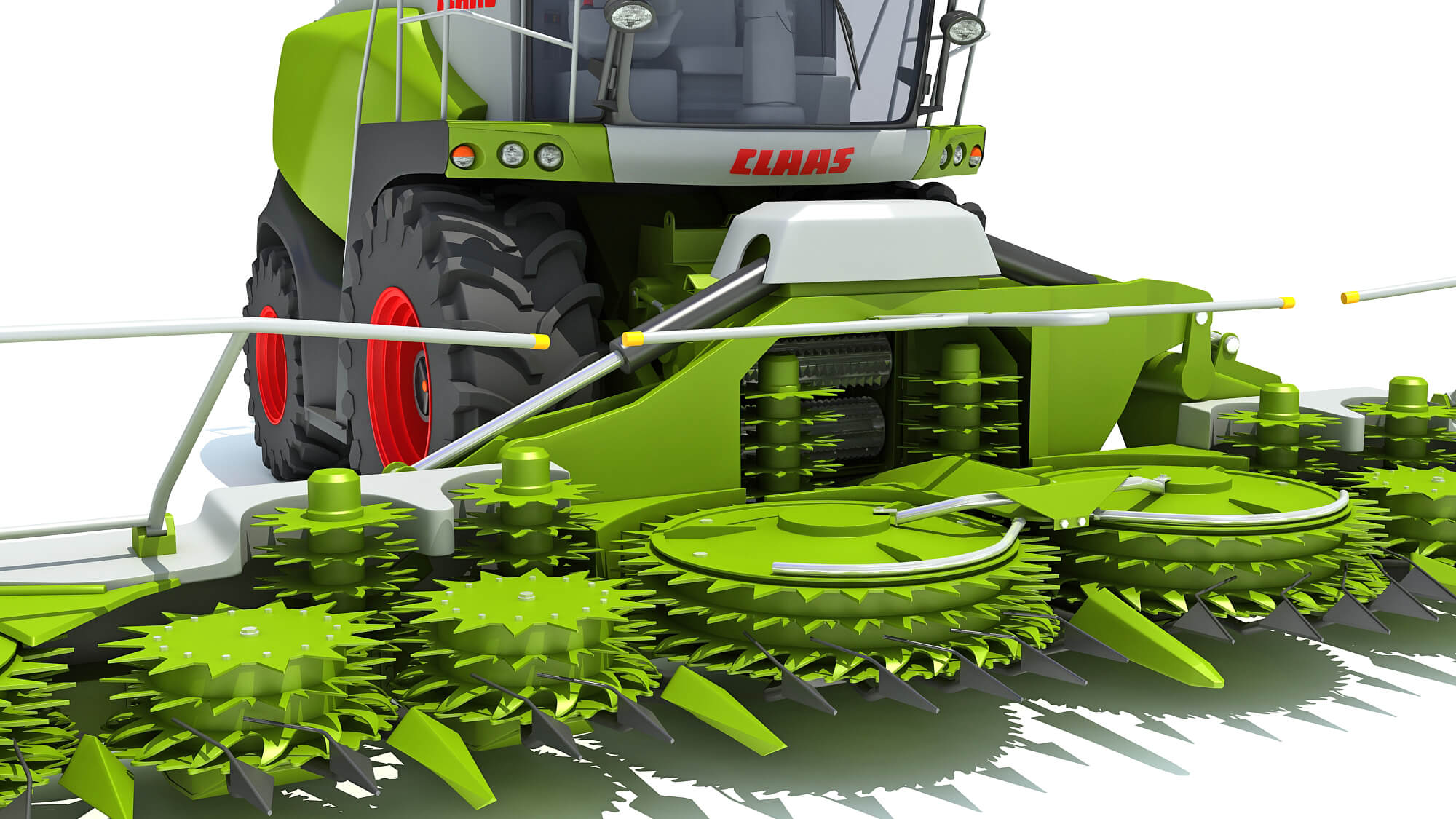 Forage Harvester Claas Jaguar - 3D Model by 3D Horse