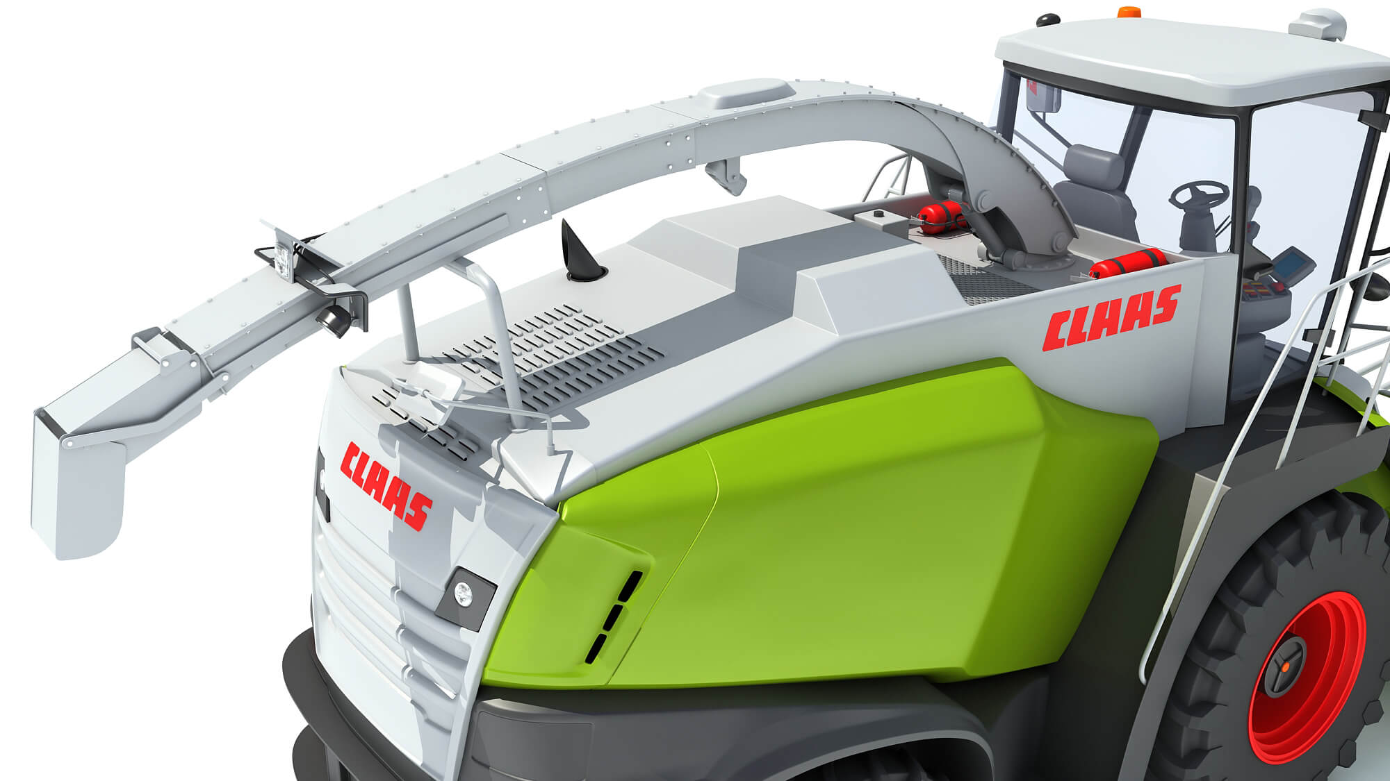 Forage Harvester Claas Jaguar - 3D Model by 3D Horse