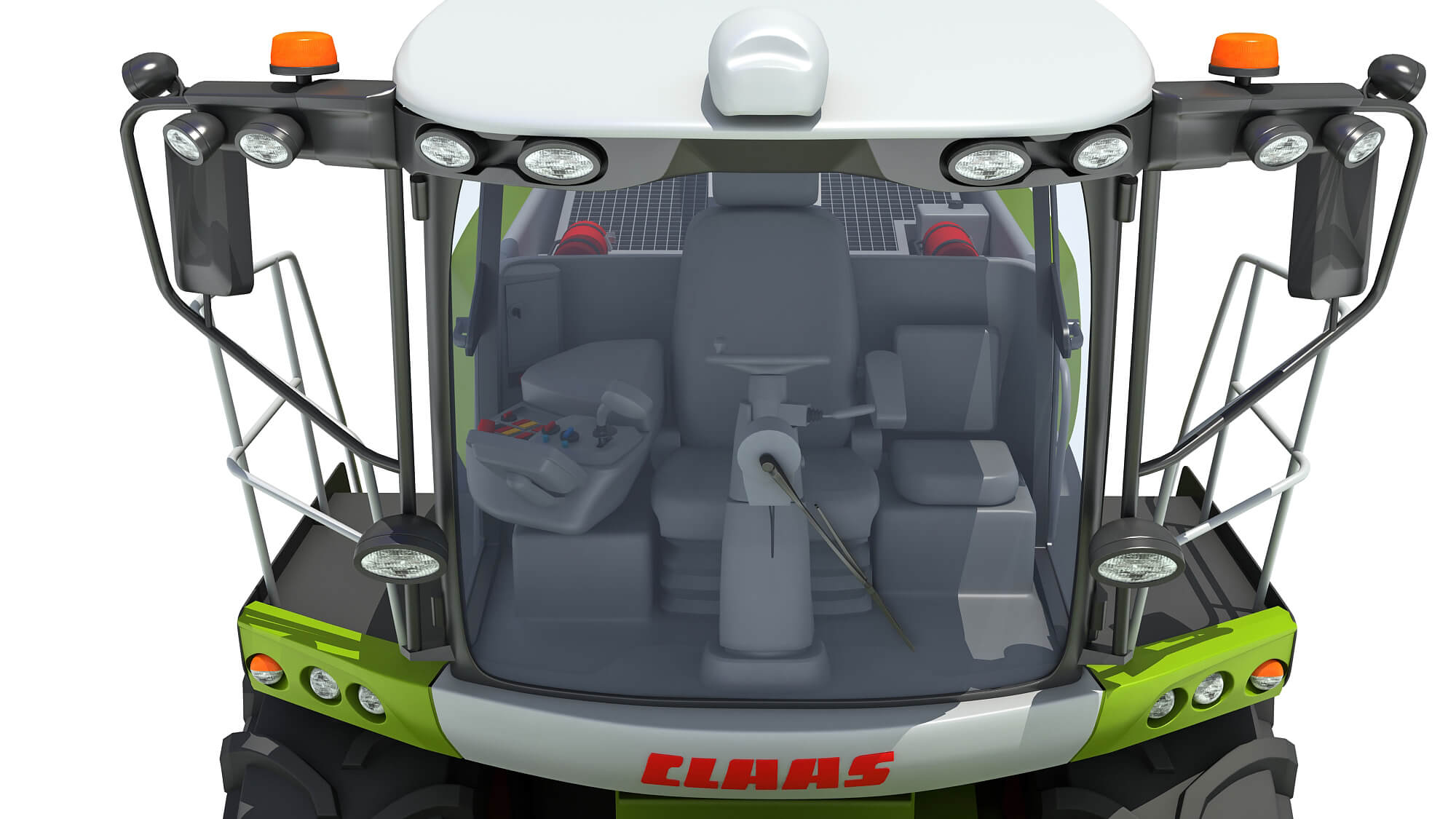Forage Harvester Claas Jaguar - 3D Model by 3D Horse