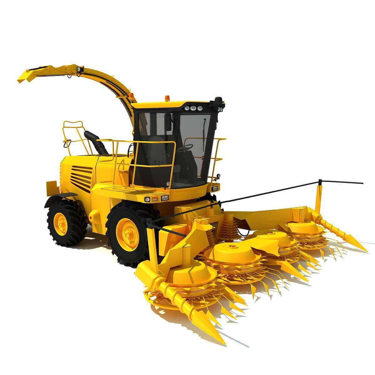 Forage Harvester - 3D Model by 3D Horse