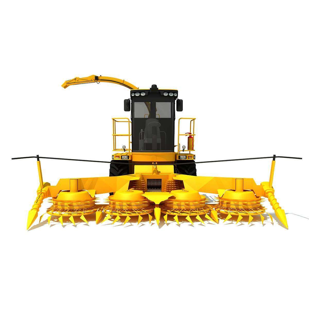Forage Harvester - 3D Model by 3D Horse