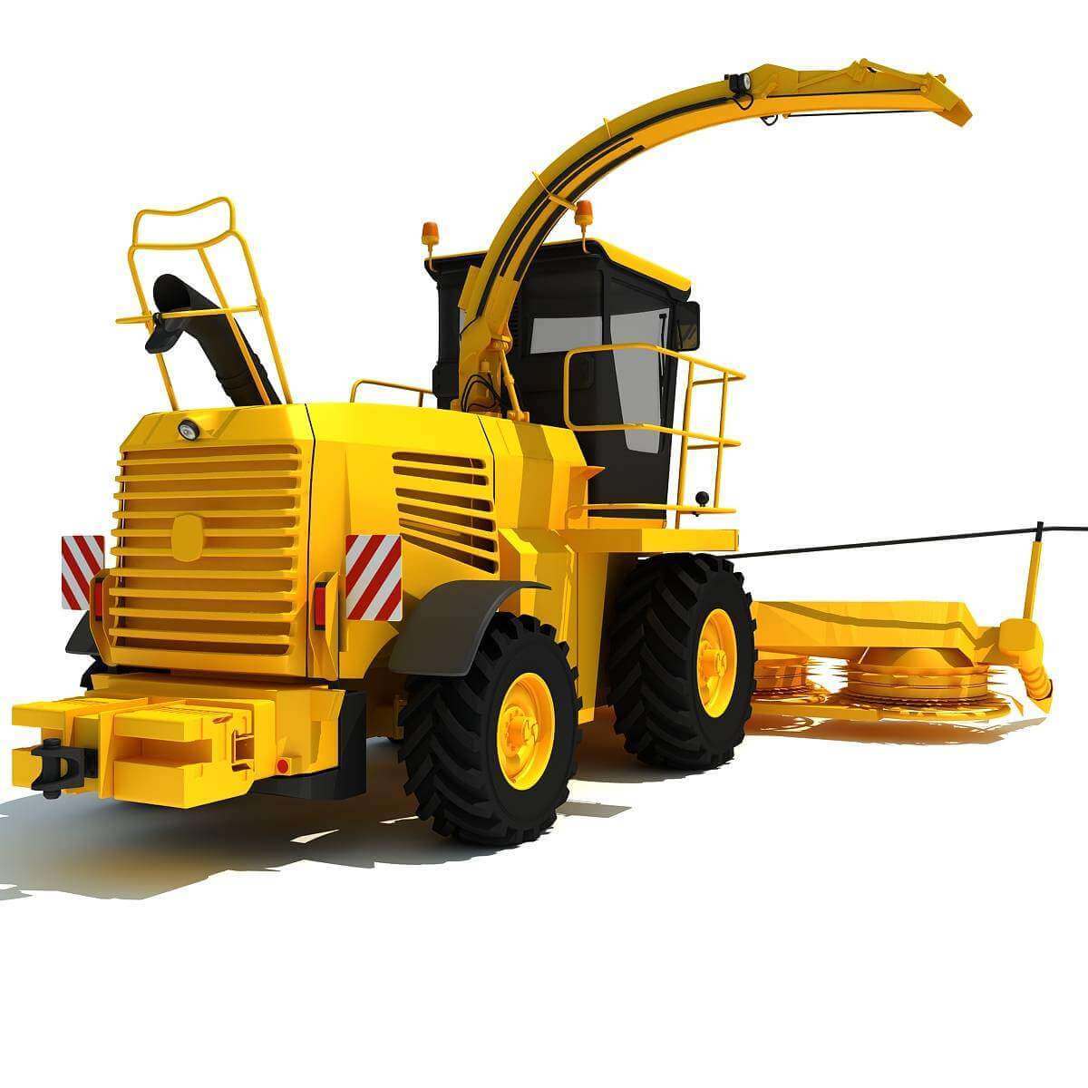 Forage Harvester - 3D Model by 3D Horse