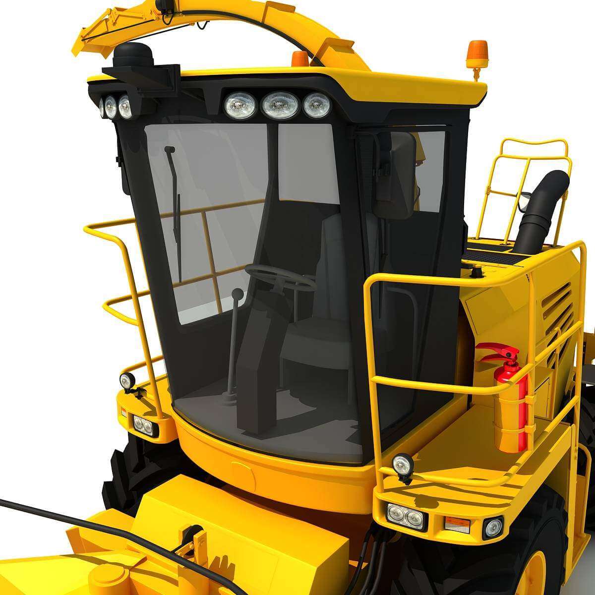 Forage Harvester - 3D Model by 3D Horse
