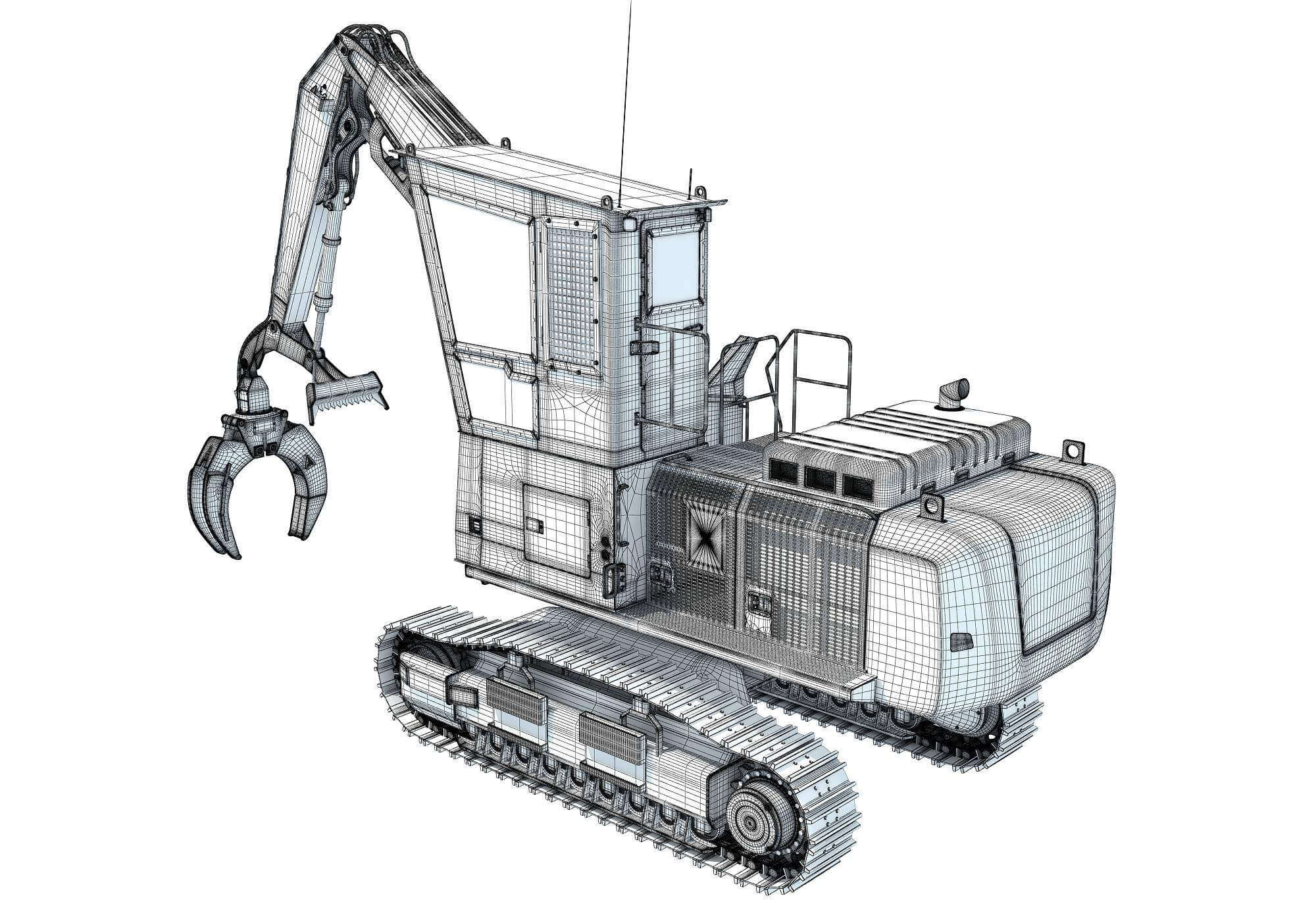 Forest Machine - 3D Model by 3D Horse